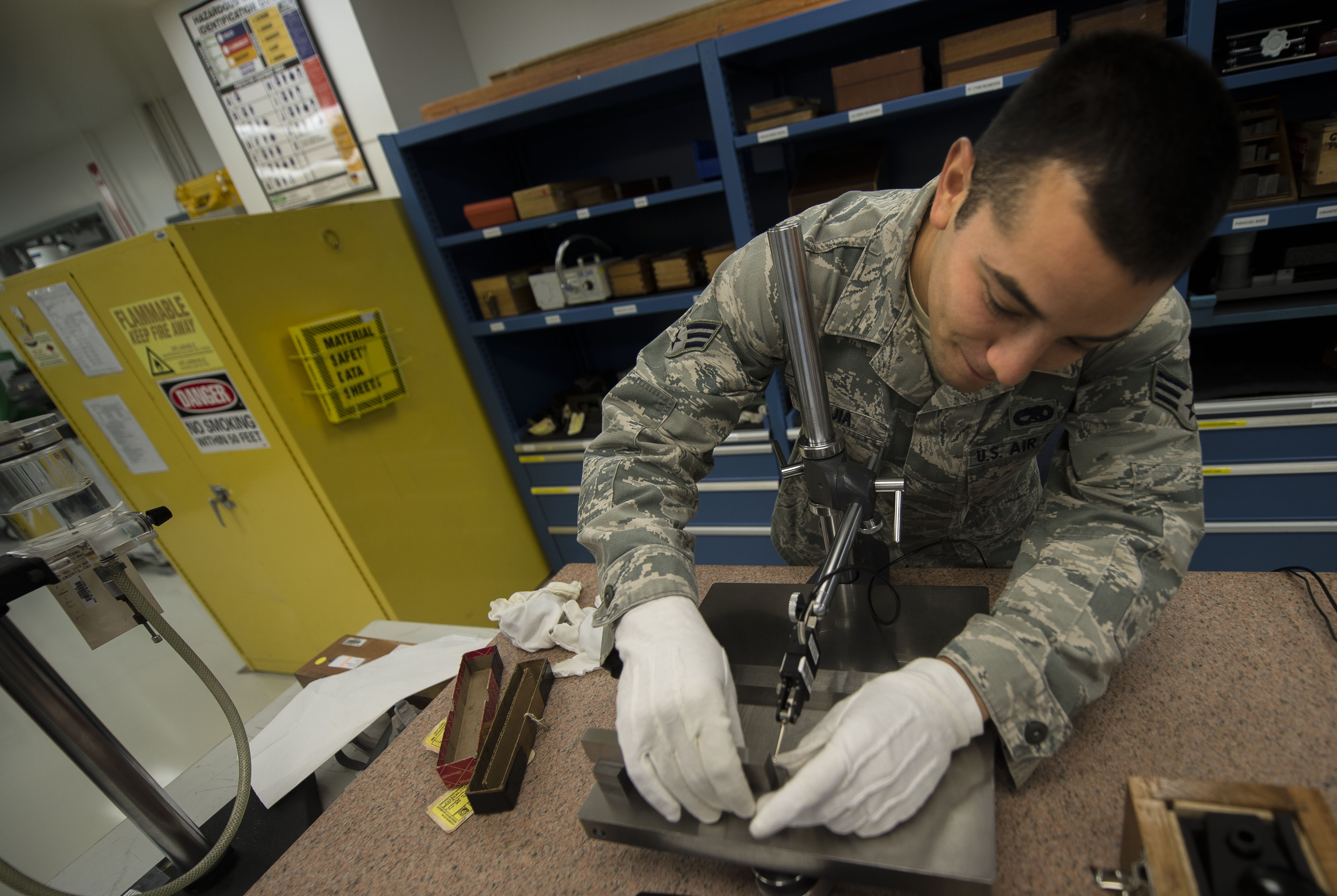 Airmen maintain precision measurement equipment > Joint Base Langley ...
