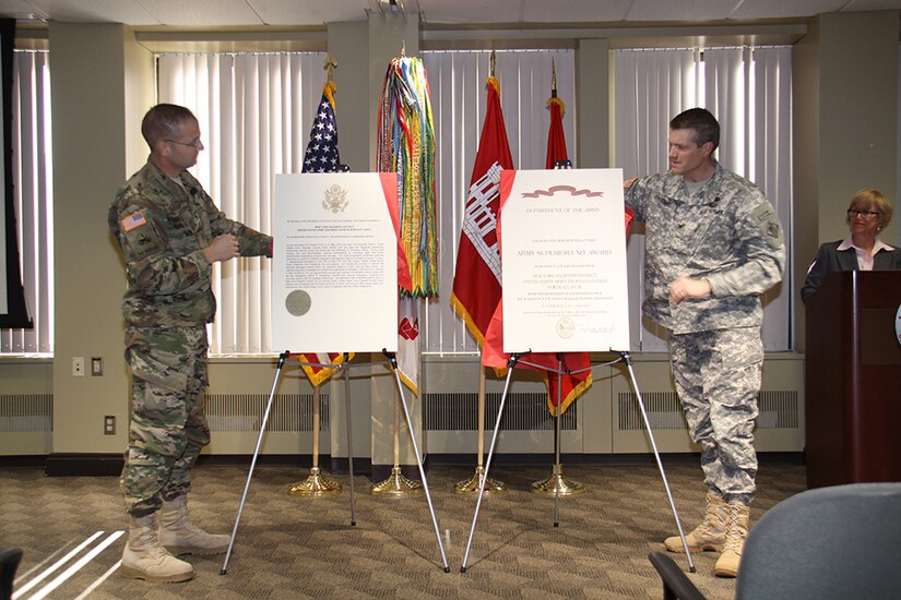 Army Corps' New York District Receives Army Superior Unit Ward for ...