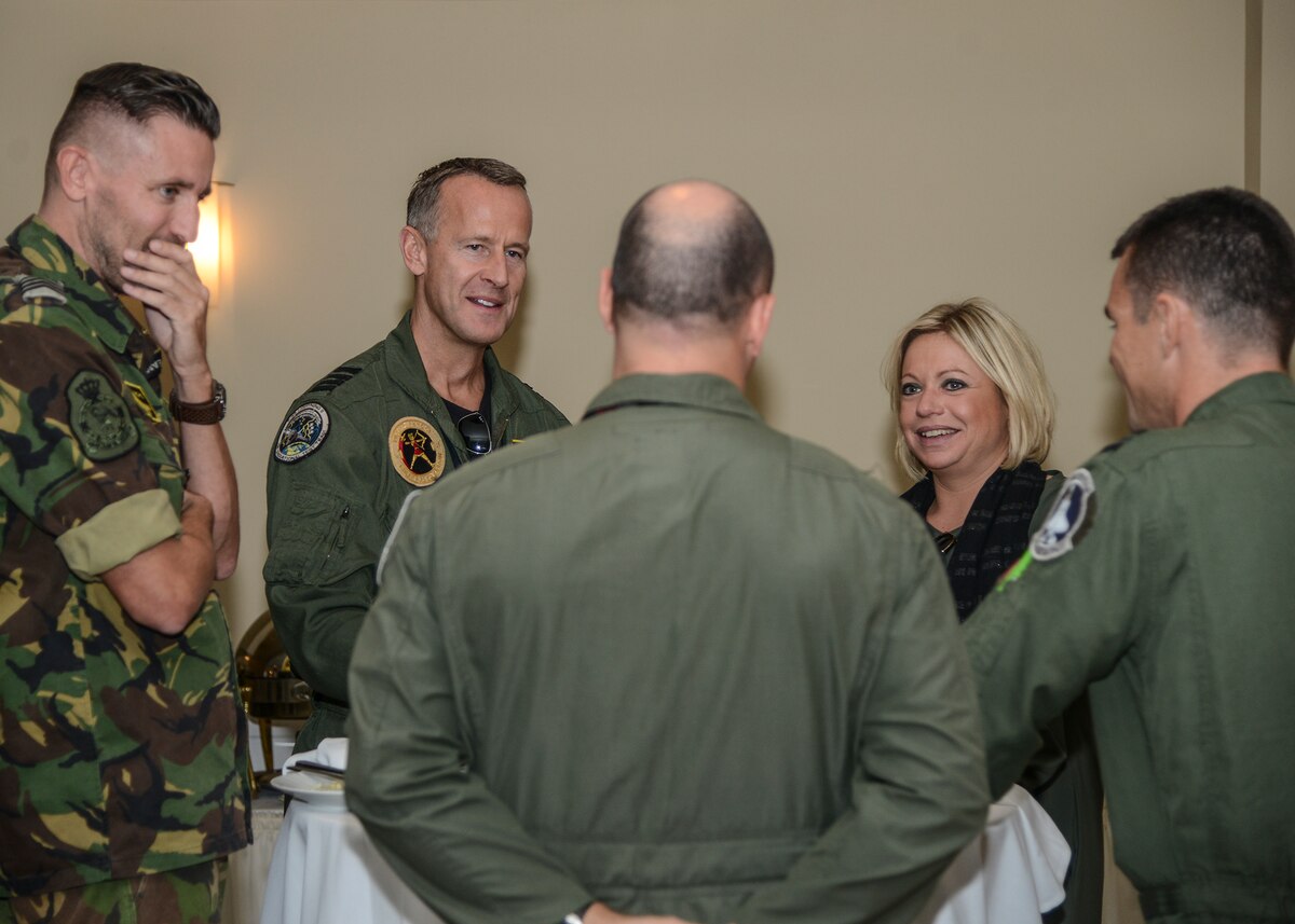 Dutch defence minister visits countrymen at Edwards > Edwards Air Force ...