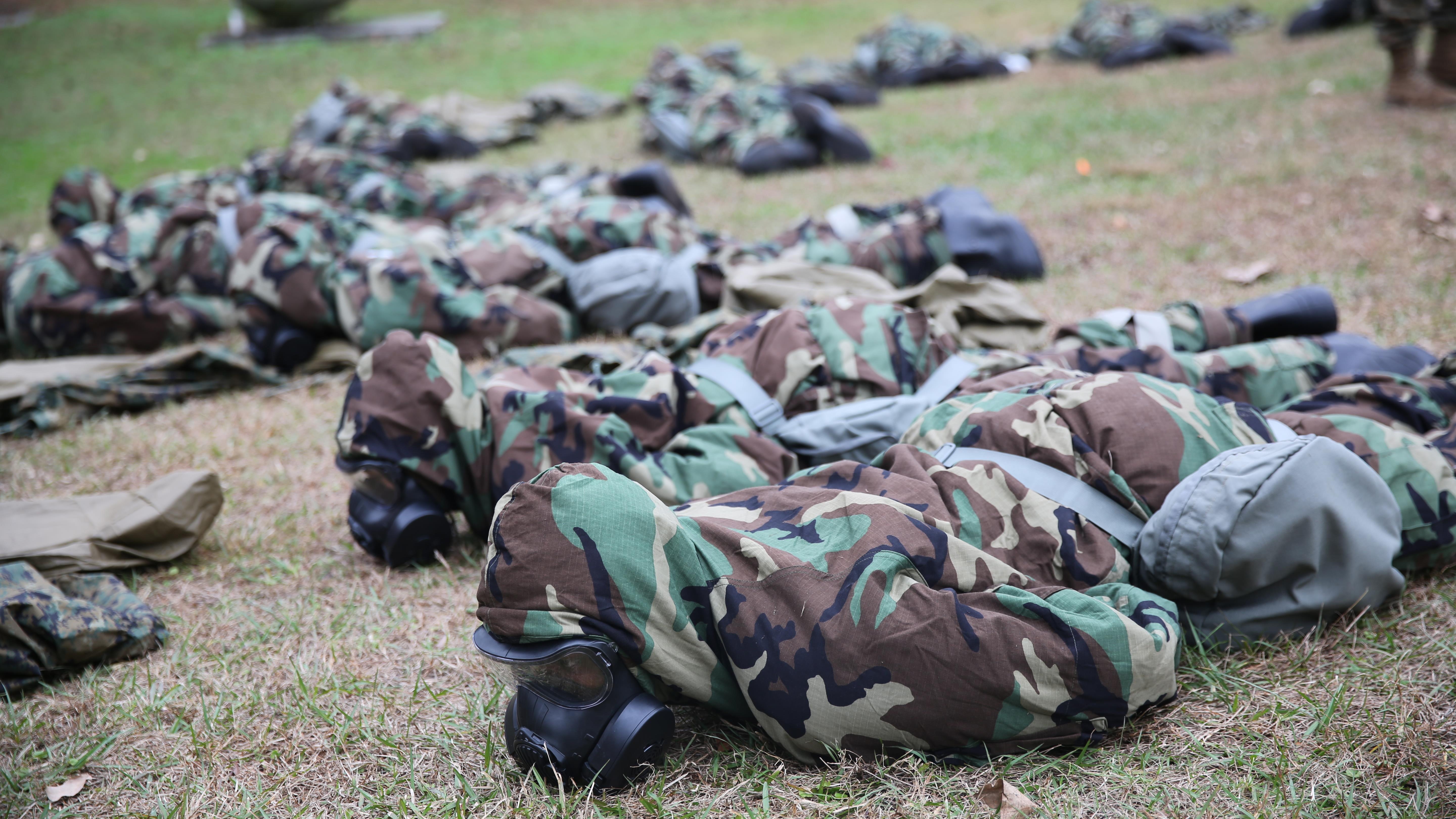 Marines prepare for worst with CBRN training drills > United States ...