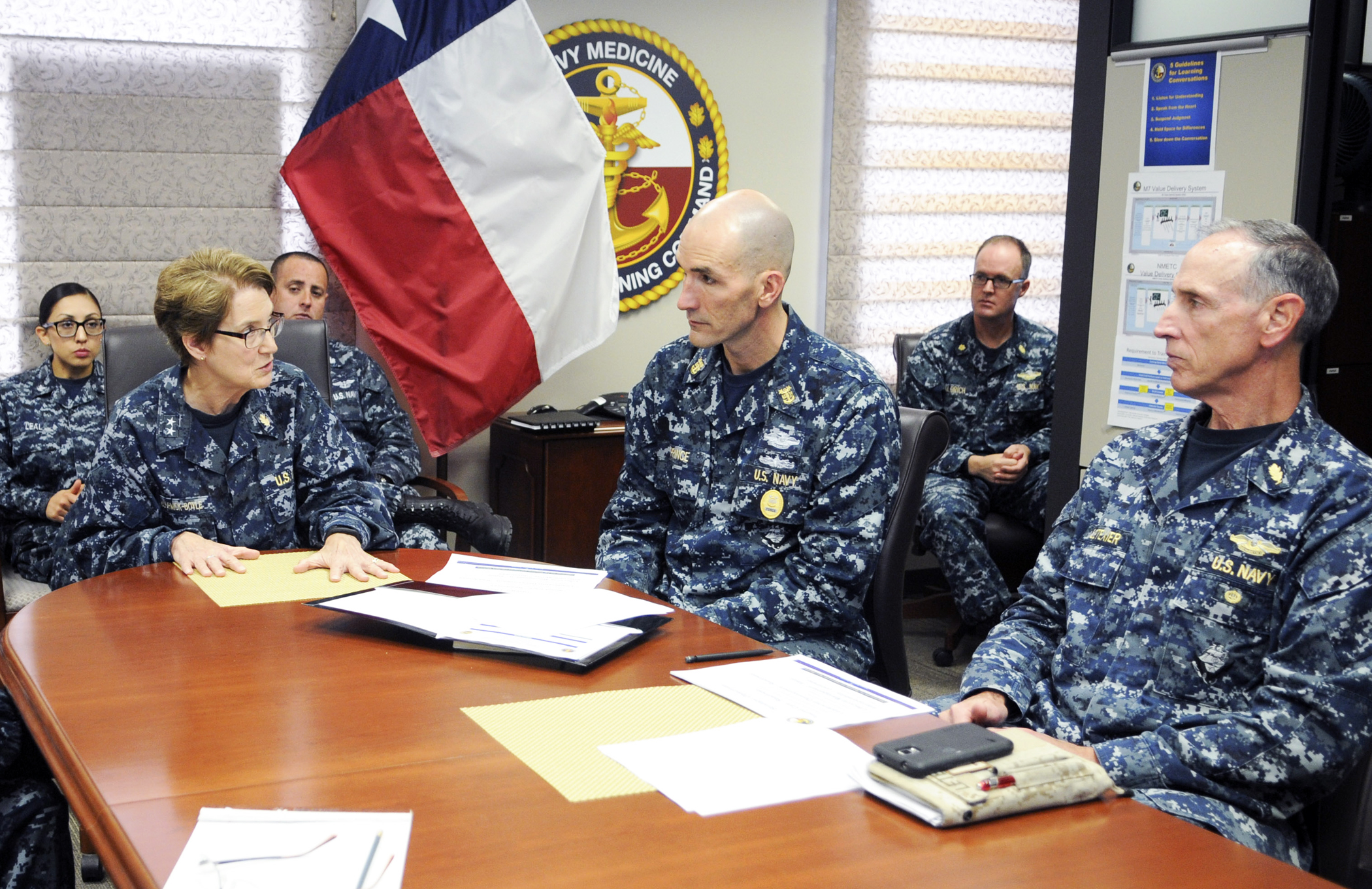 Navy’s top corpsman visits JBSA Navy medical commands > Joint Base San ...