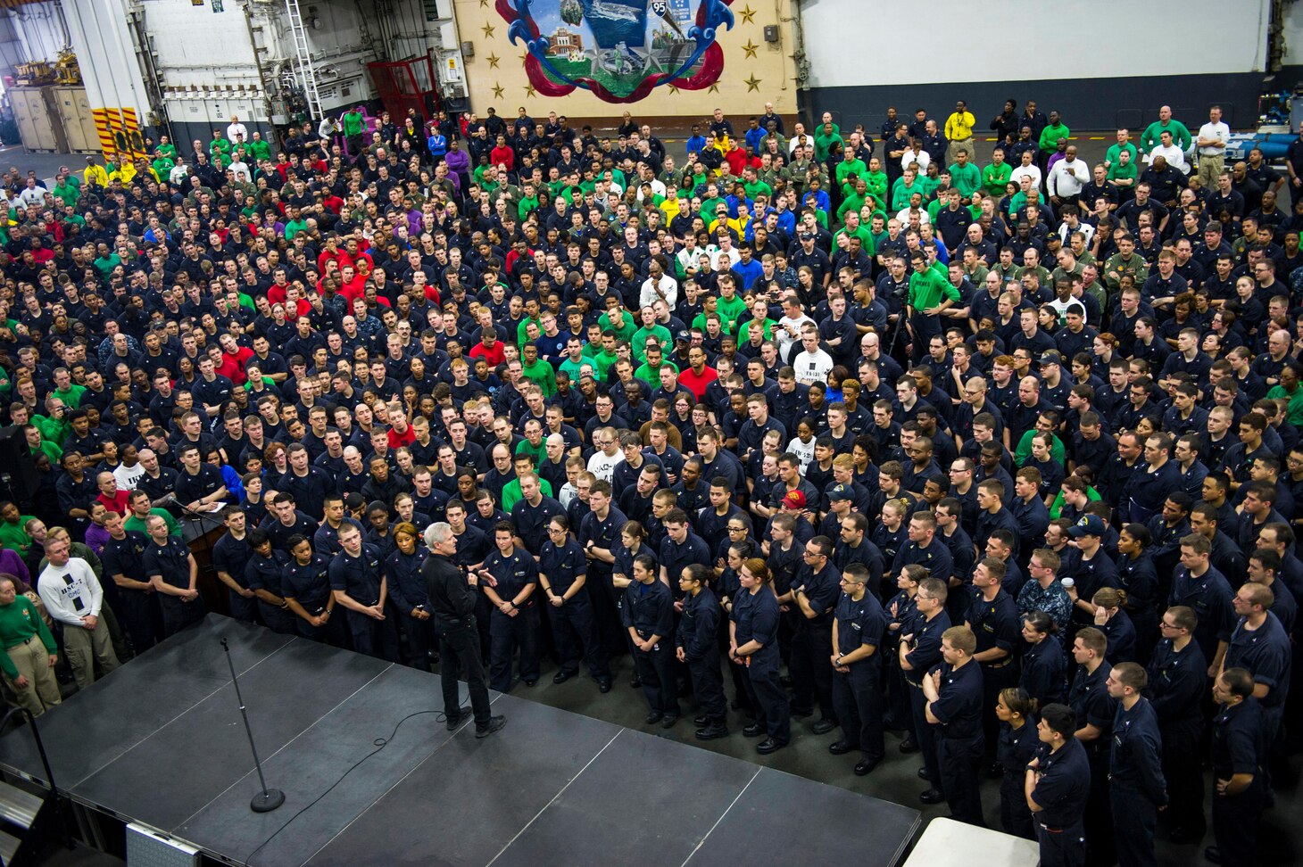 SECNAV visits USS Dwight D. Eisenhower at sea > United States Navy ...