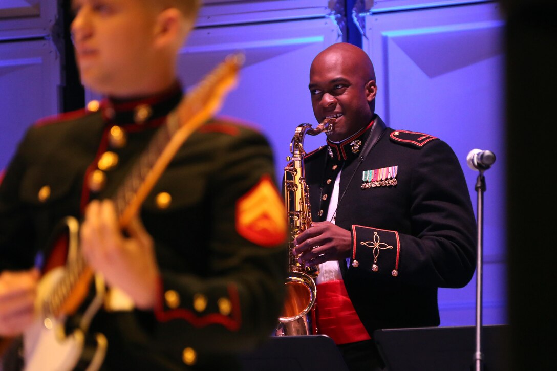 2nd MAW band floods theater with holiday cheer