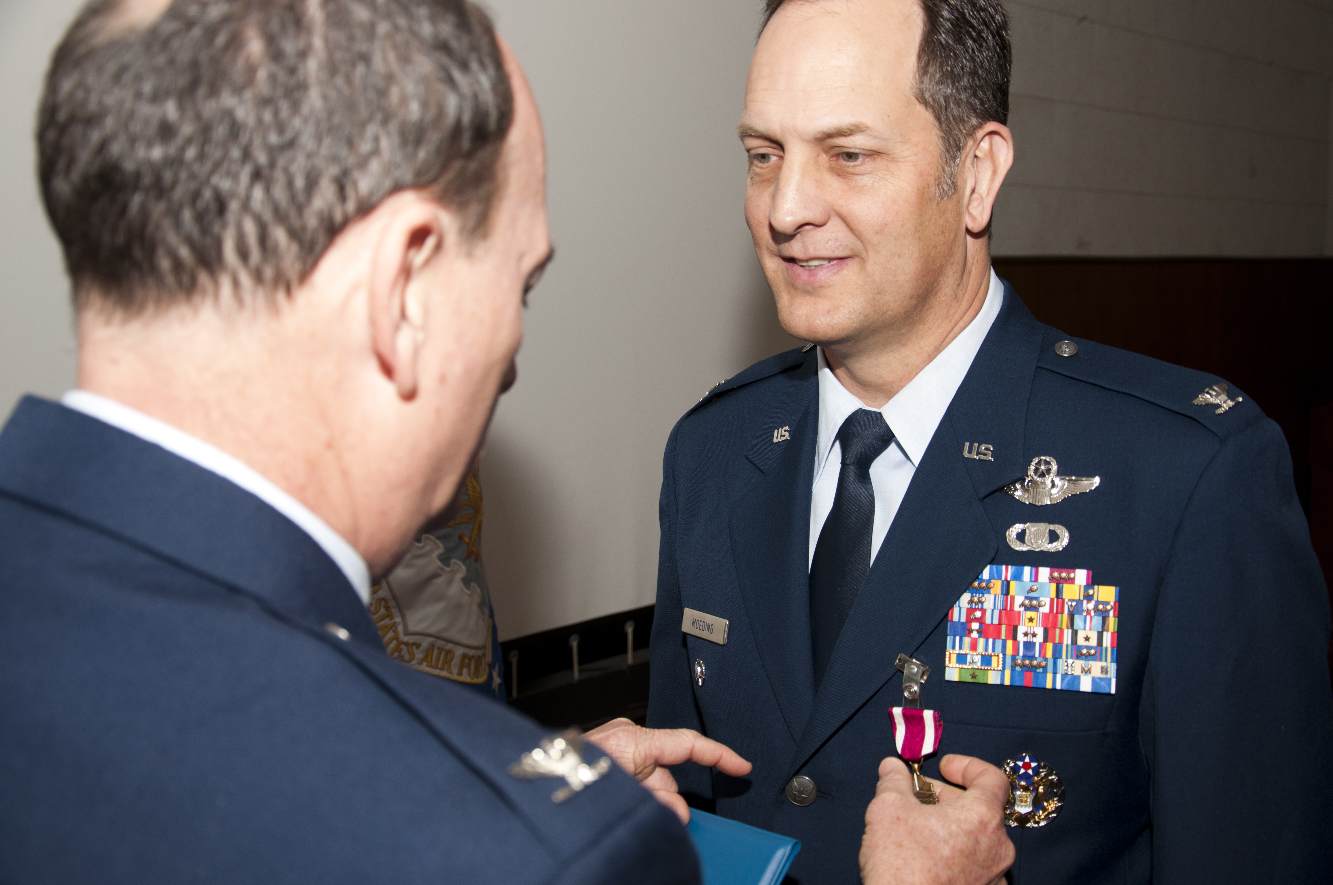 Outgoing 459th Operations Group commander recieves MSM