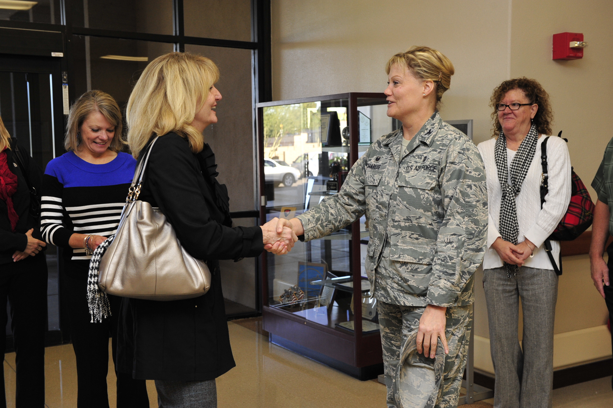 Lt. Gen. Darryl Roberson visits Luke