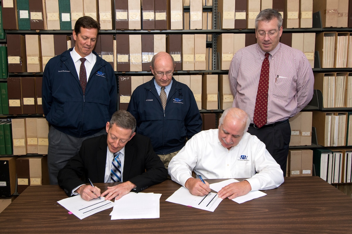 Agreement signed between ATA and Akima Support Operations > Arnold Air ...