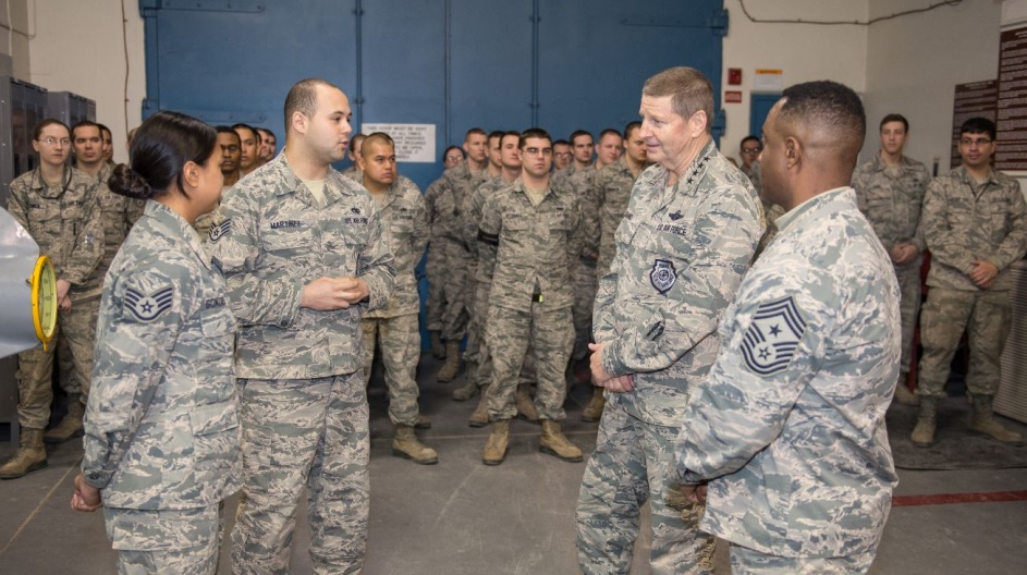 AFGSC Commander, Command Chief visit Team Minot > Minot Air Force Base ...