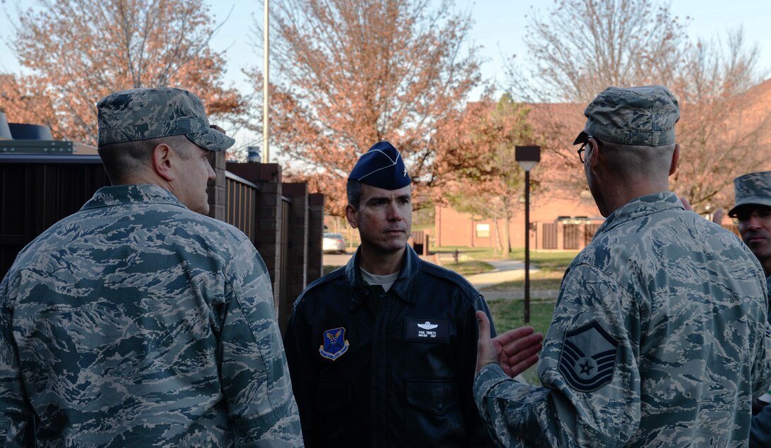 U.S. Air Force Brig. Gen. Paul W. Tibbets IV, the 509th Bomb Wing ...