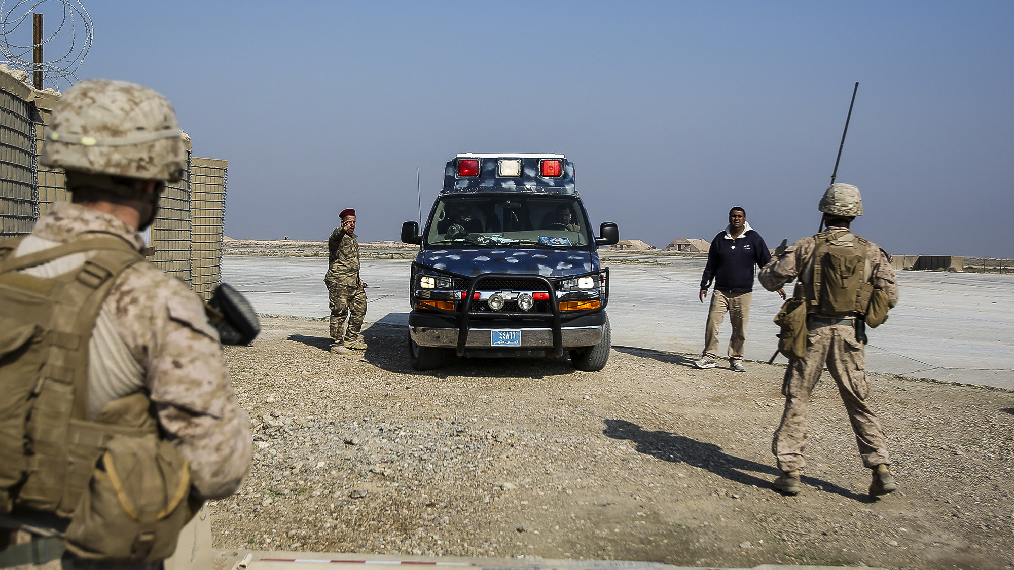 U.S. Navy Corpsmen, Marines Contribute to Life-Saving Efforts in Iraq
