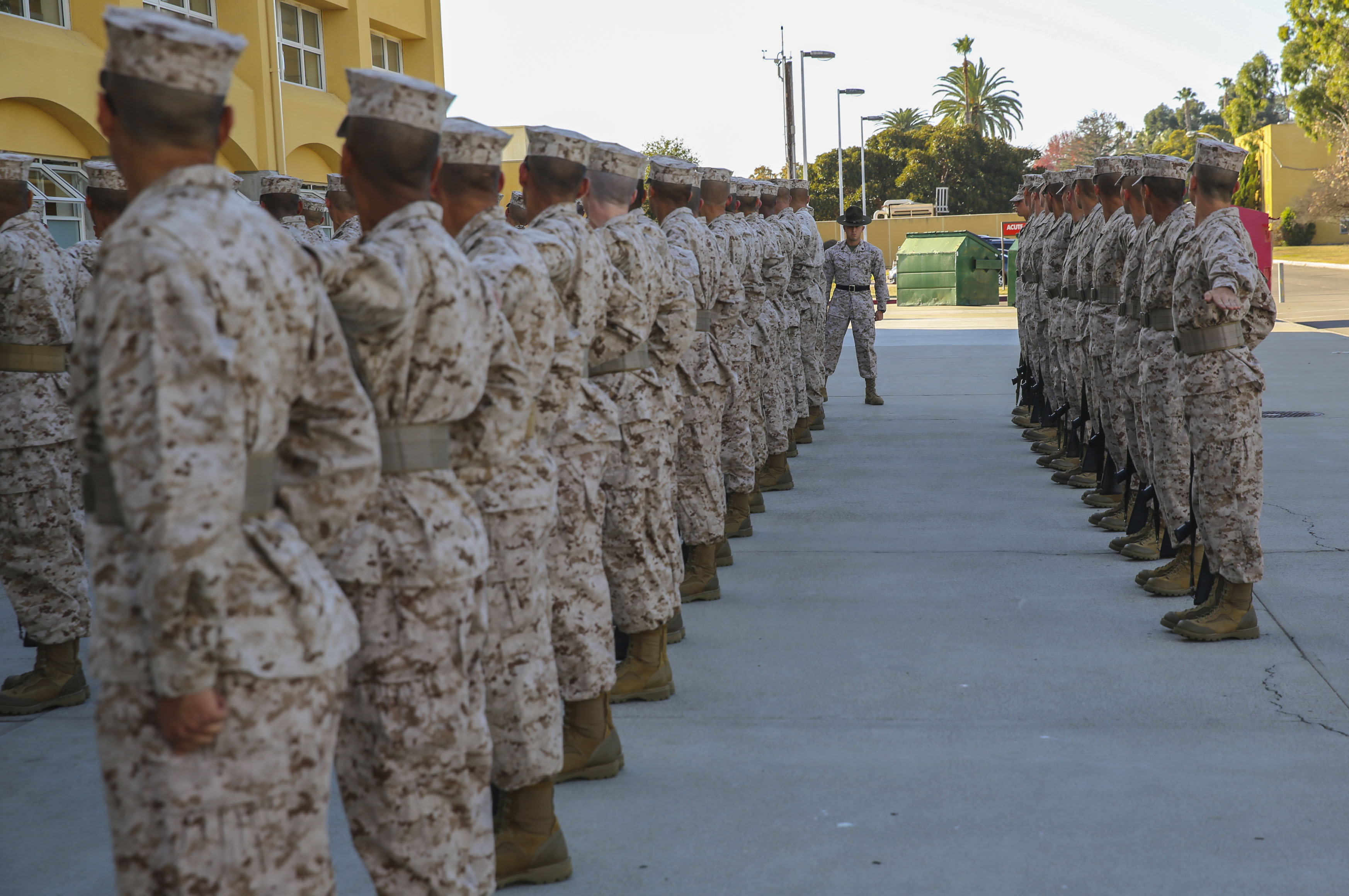 Co. G - Series Commander Inspection