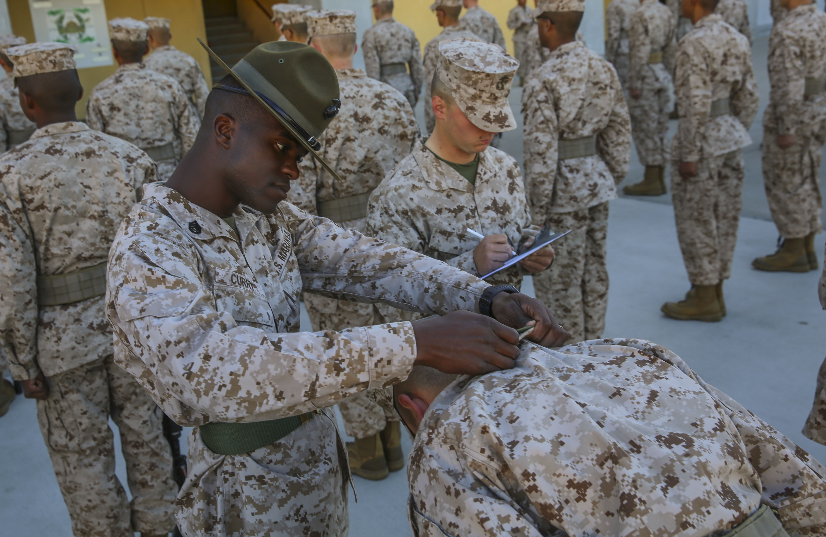 Co. G - Series Commander Inspection