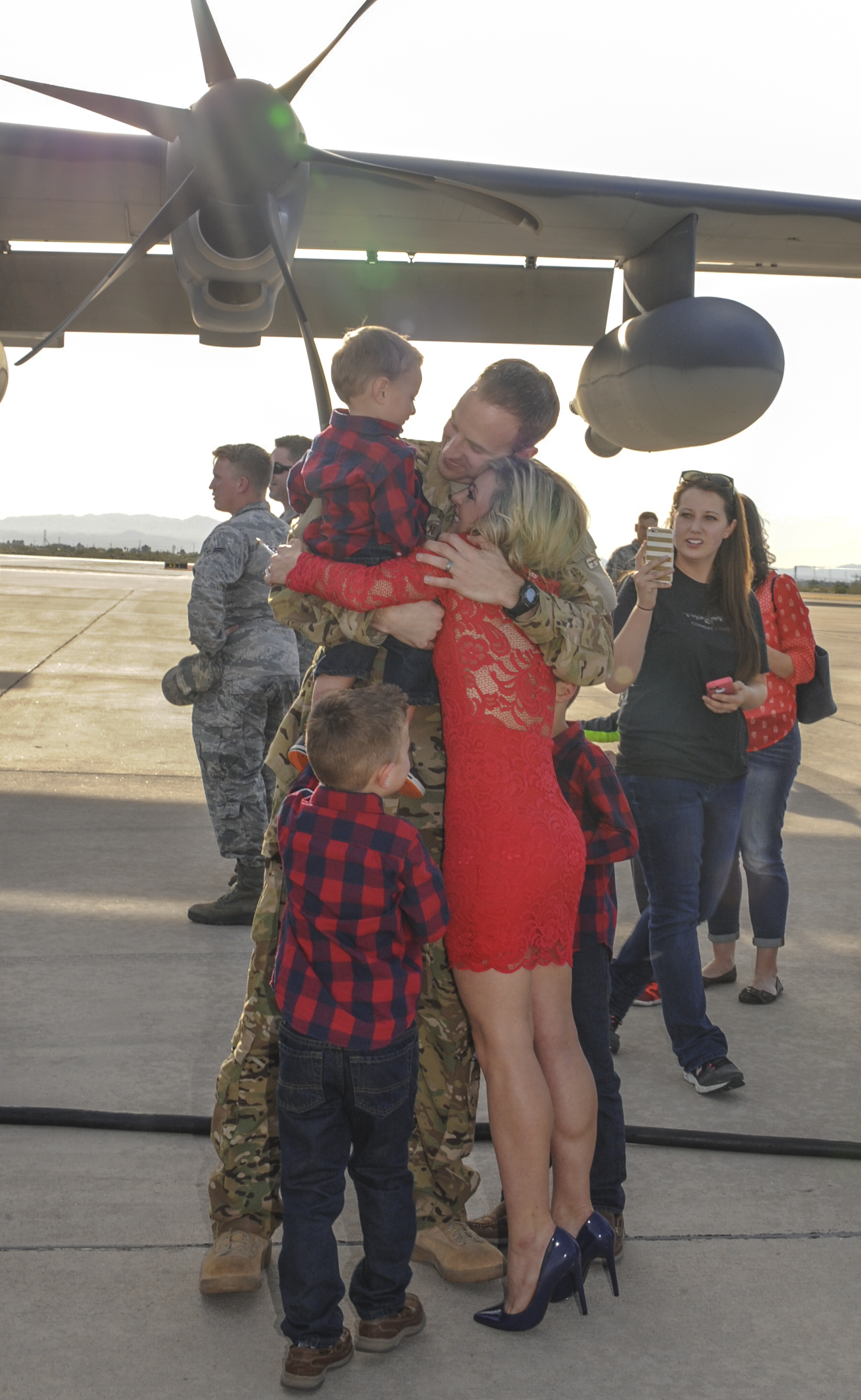 79th RQS and 923rd AMXS return from deployment > Davis-Monthan Air ...