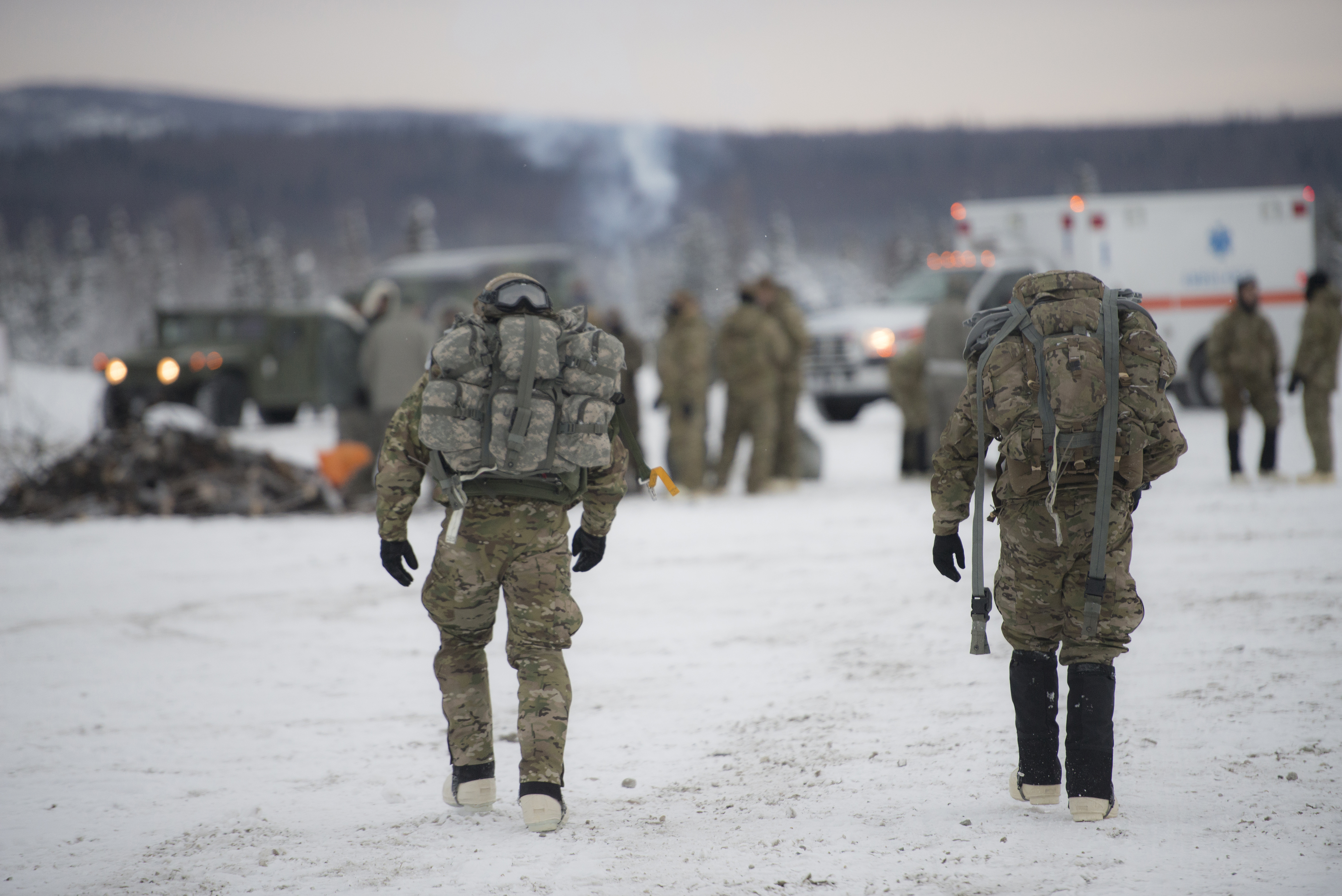3rd Air Support Operations Squadron drops in for arctic training