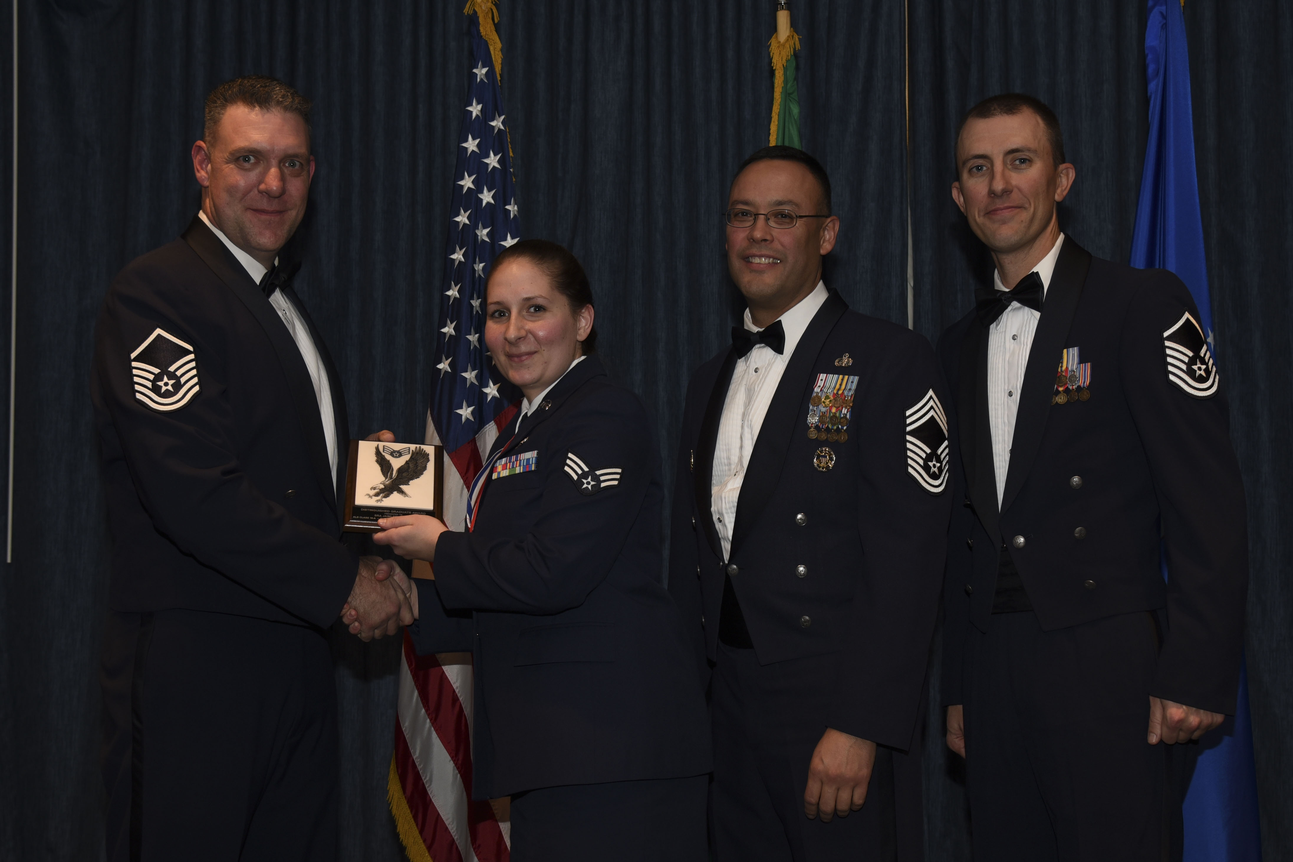 Distinguished Honor Graudates of ALS FLT 16A > Fairchild Air Force Base ...