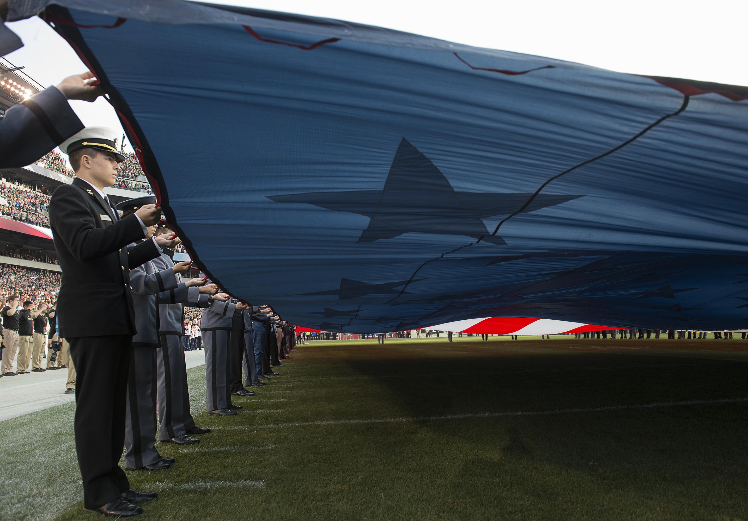 Flag Unfurling | U.S. Department of War