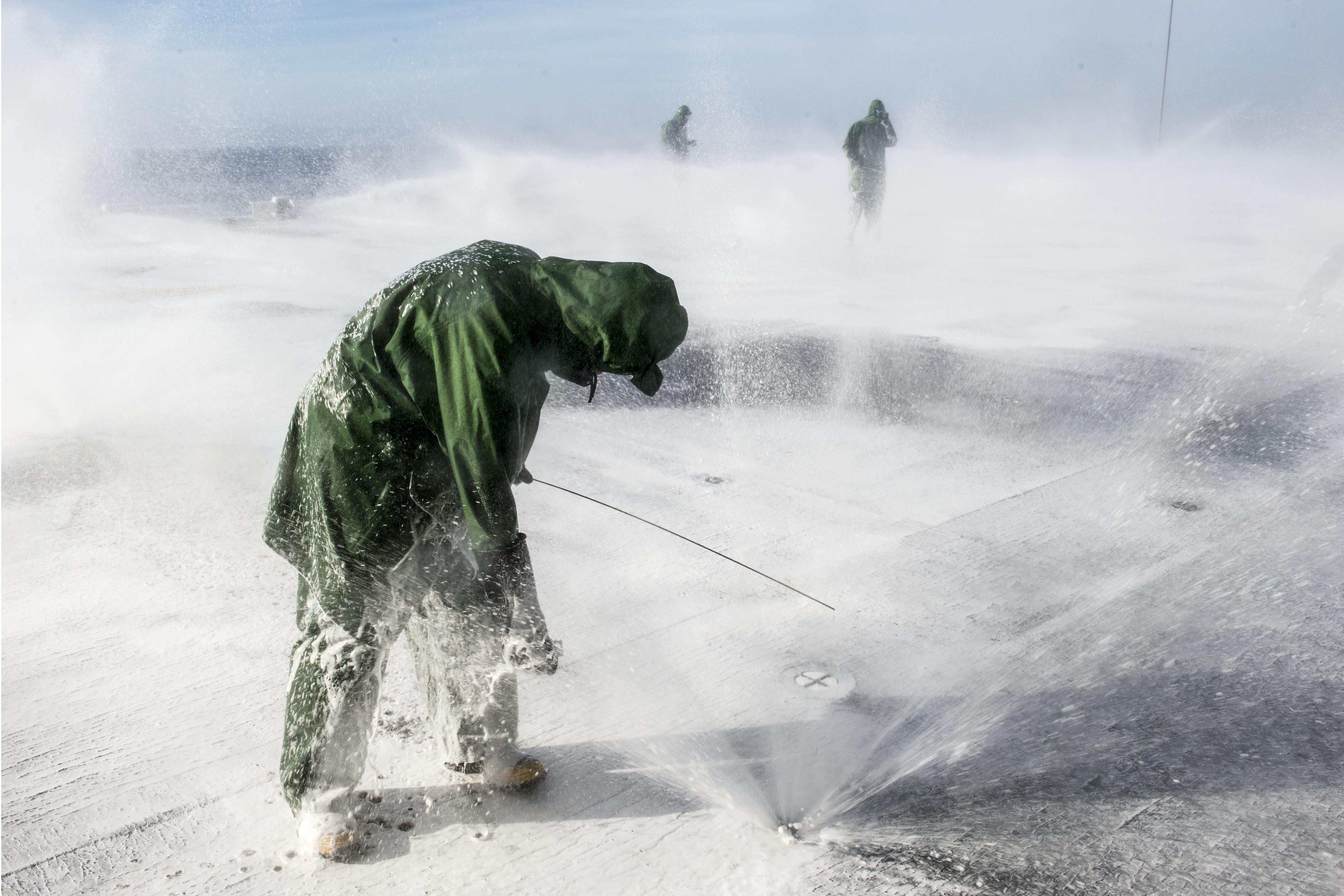 Ship Wash Down | U.S. Department of War