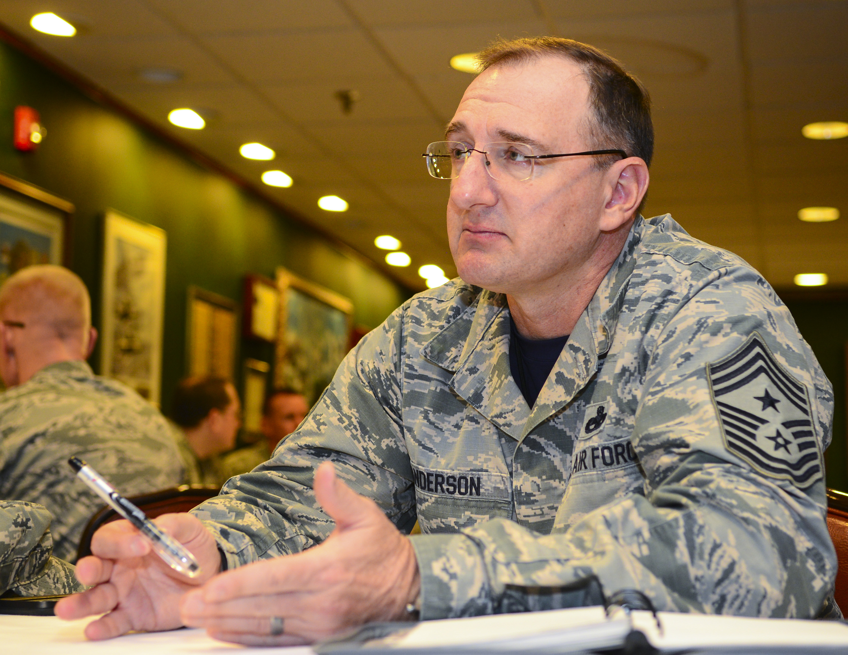 Chiefs provide speed mentoring for SNCOs