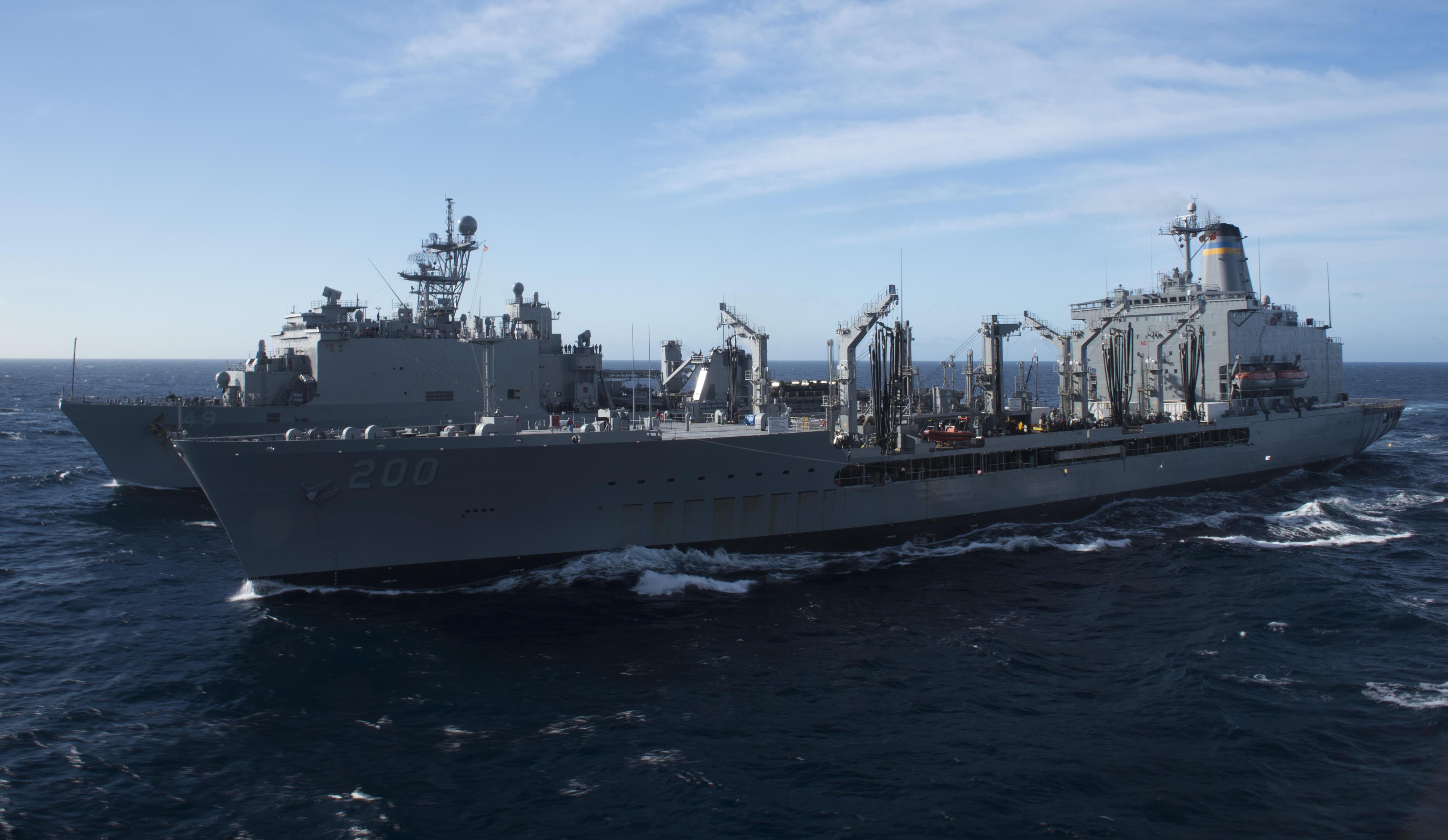 USS Boxer Underway Replenishment Success Proves Amphibious Ready Group ...