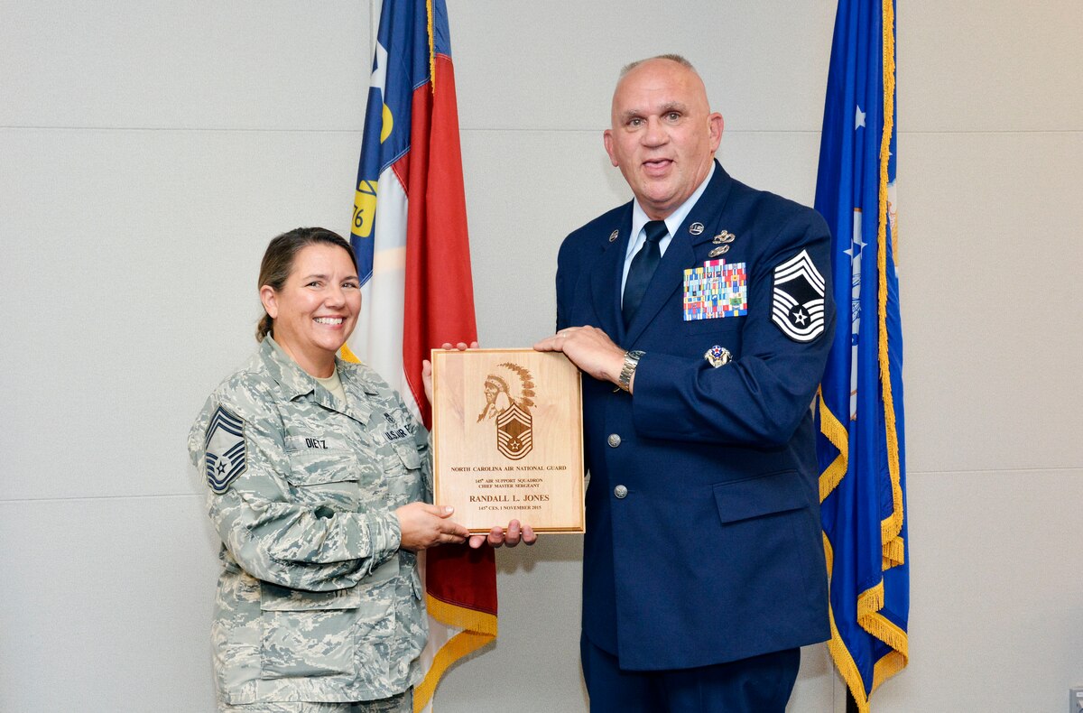 145th CES Airman promoted to highest enlisted rank of Chief Master ...