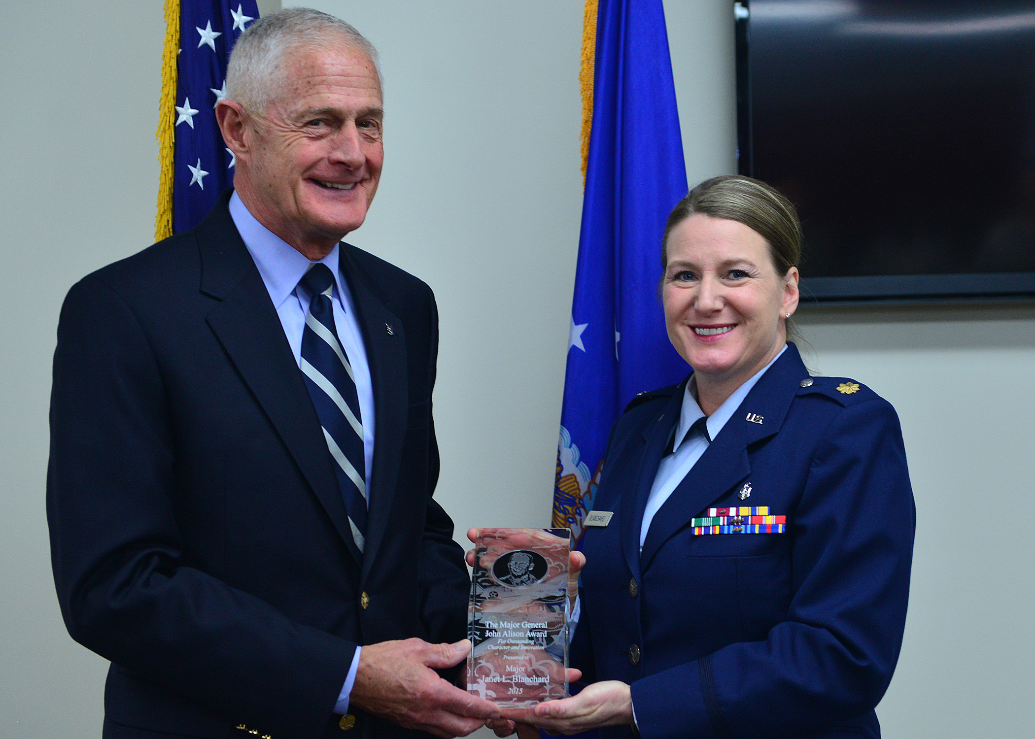 Blanchard earns award for innovation and character > Malmstrom Air ...