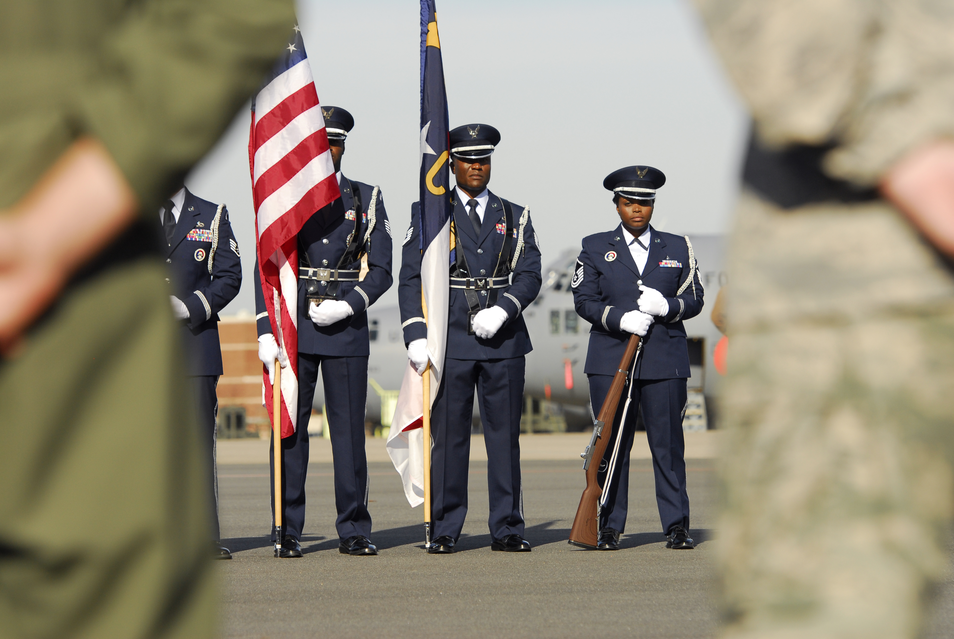 145 AW recognizes Airmen for outstanding performance during ramp formation