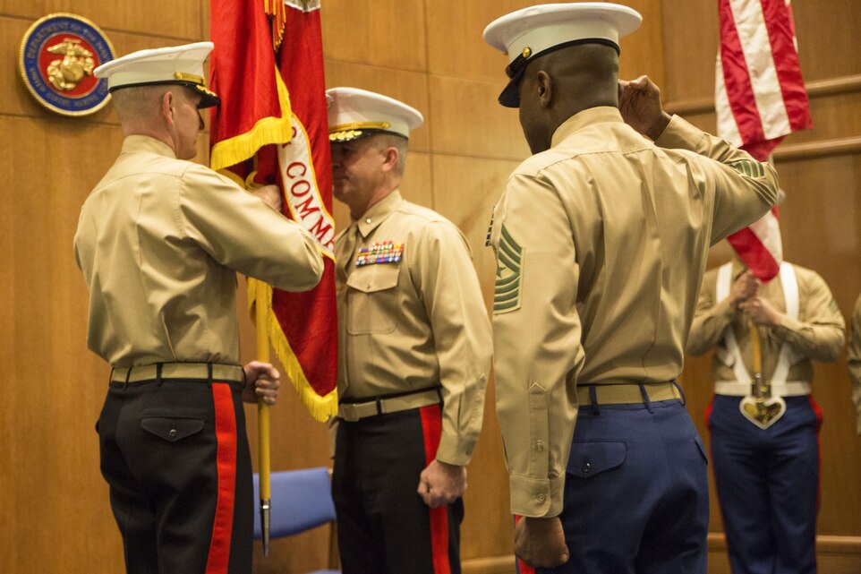 Kennedy takes reigns as new MCRC Commanding General > Marine Corps Recruiting Command > Article