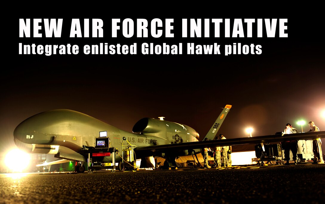 AF introduces enlisted Global Hawk pilots