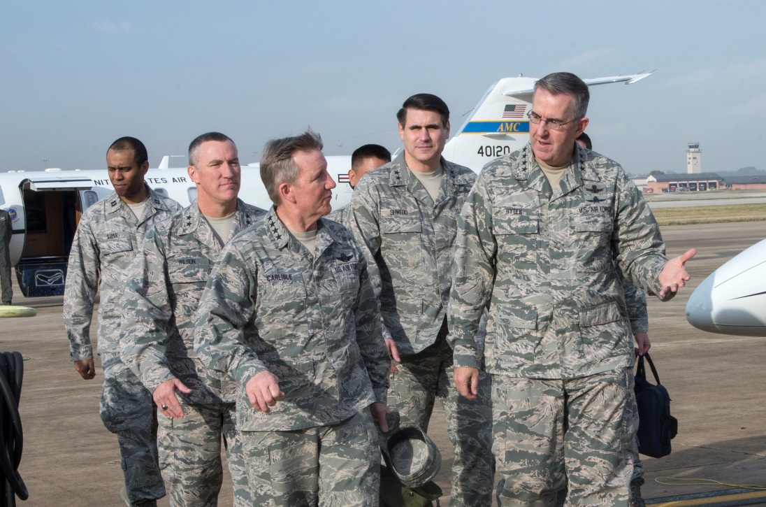 Commander Air Combat Command and Commander Air Space Command Visits ...