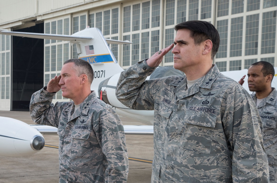Air Force Space Commander Visits Joint Base San Antonio-Lackland