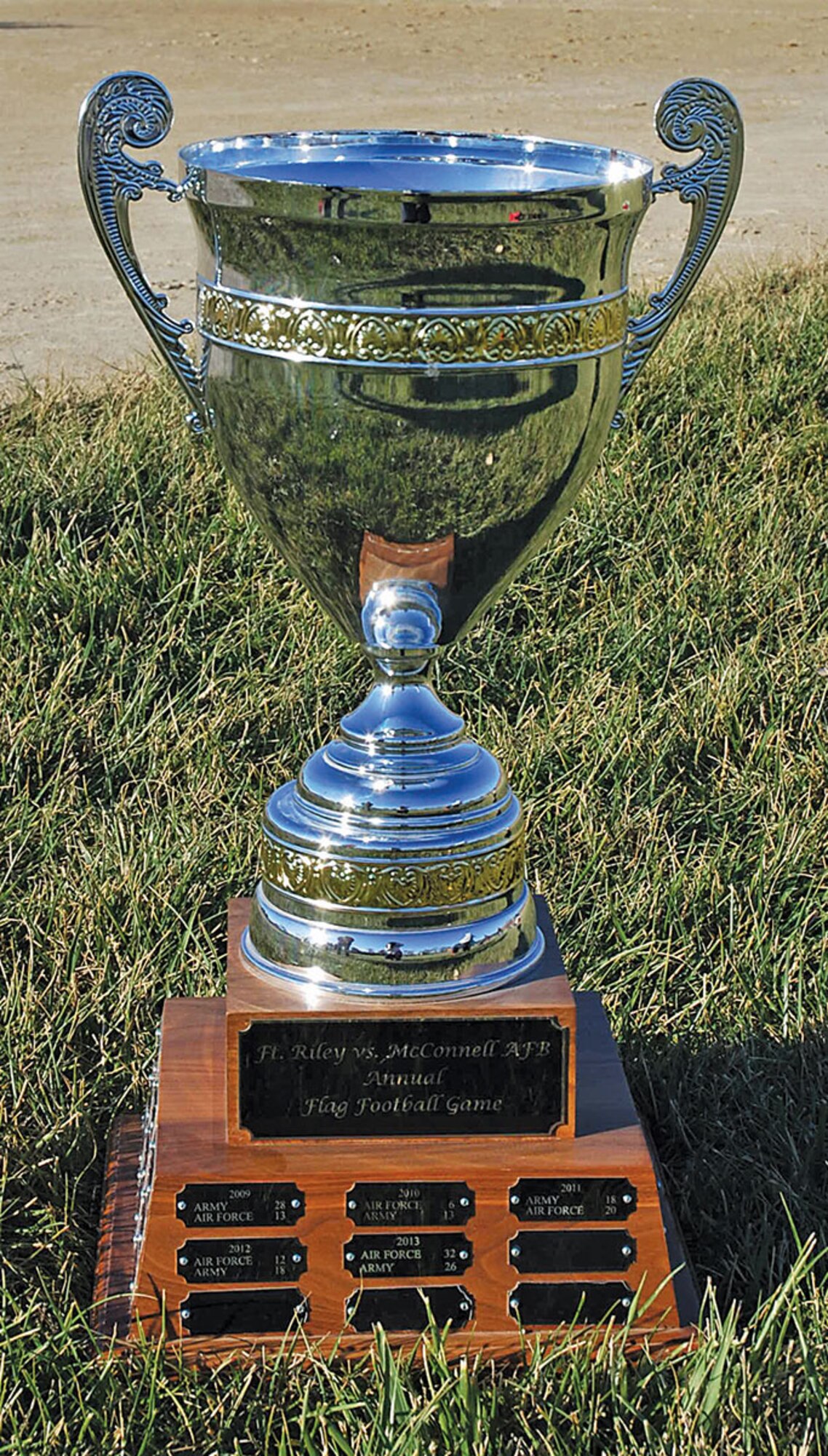 Fort Riley takes McConnell Air Force Base in annual game > Air Force ...