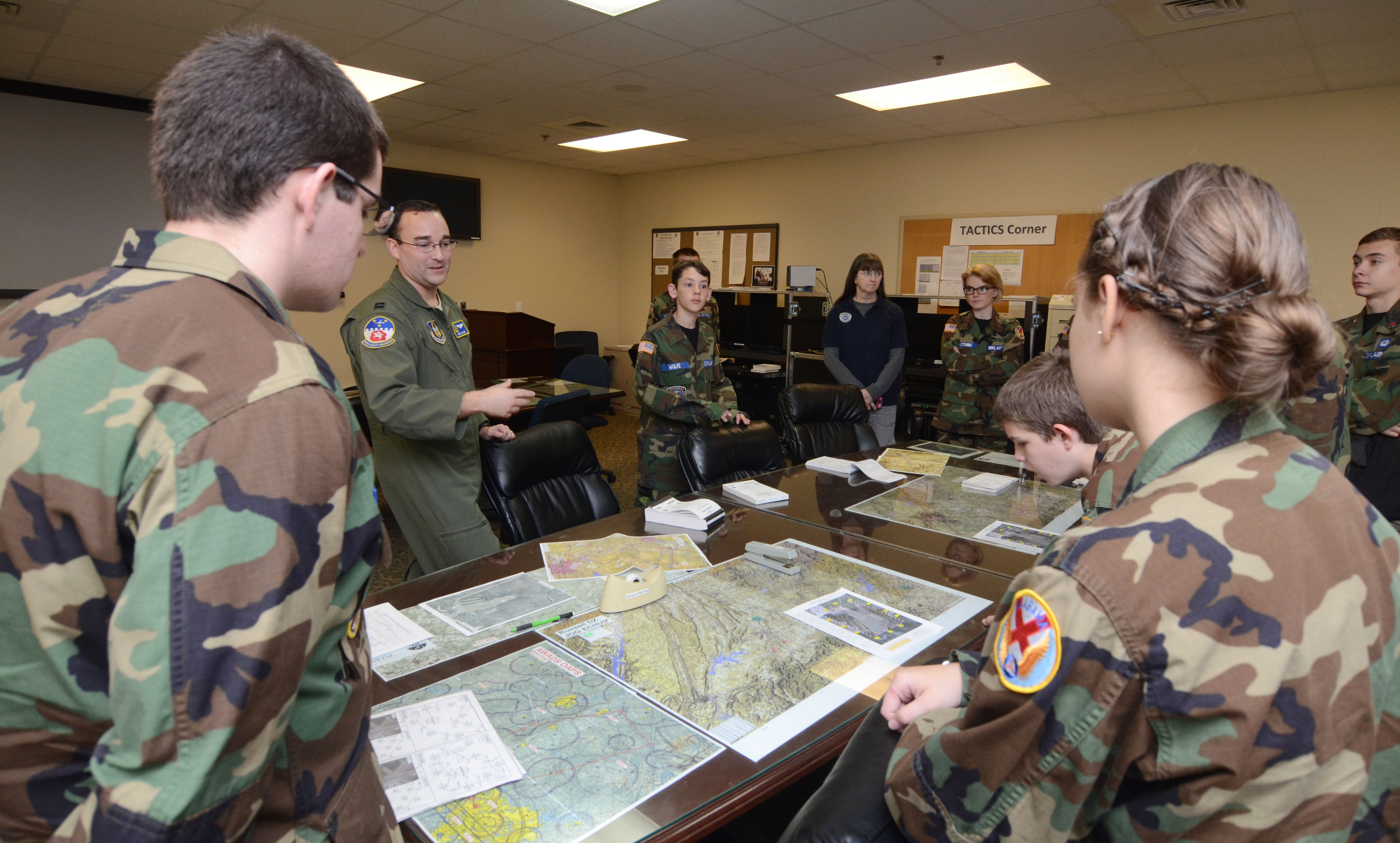 Hands-on experience for CAP cadets > Air Force > Display
