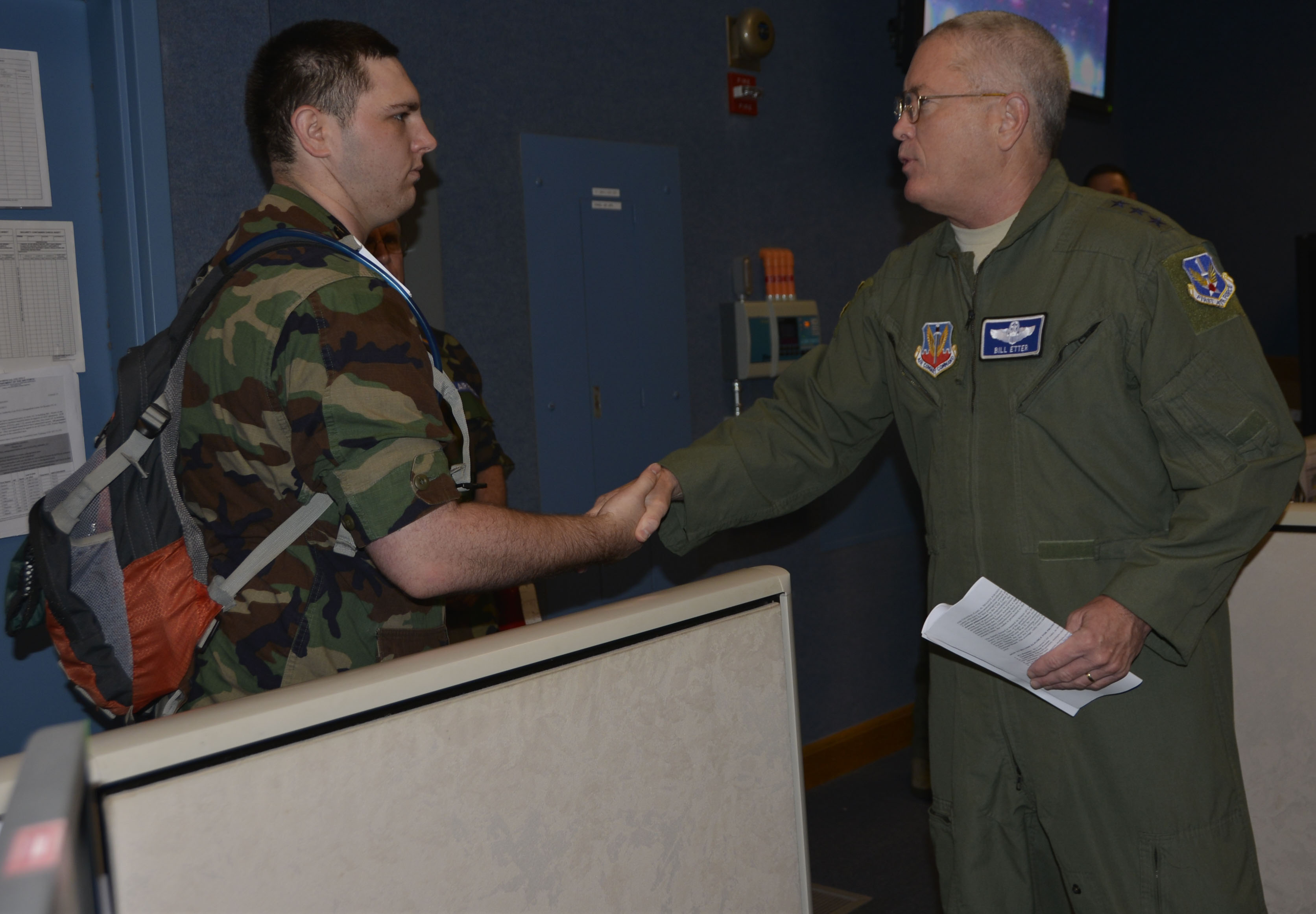 CAP cadets receive recognition during 601st AOC tour > CONR-1AF ...