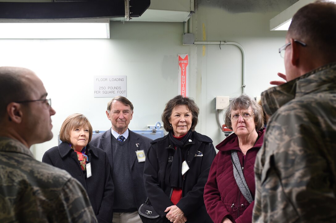 Colorado State Legislature members tour Buckley