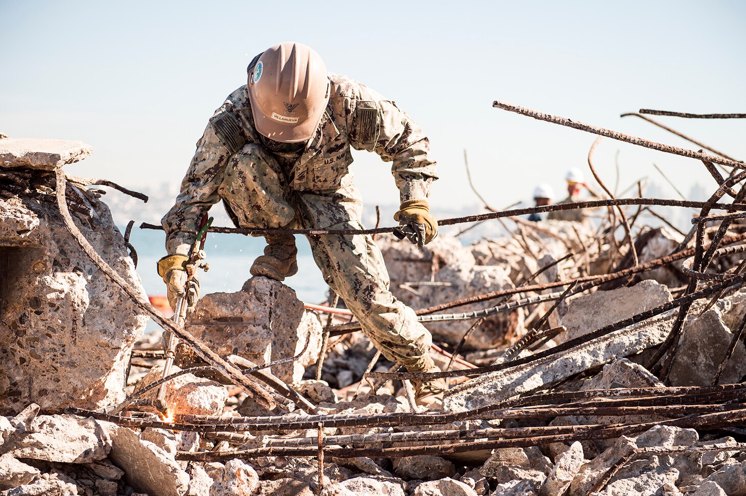 Seabees Complete Boat Ramp on NASNI > United States Navy > News Stories