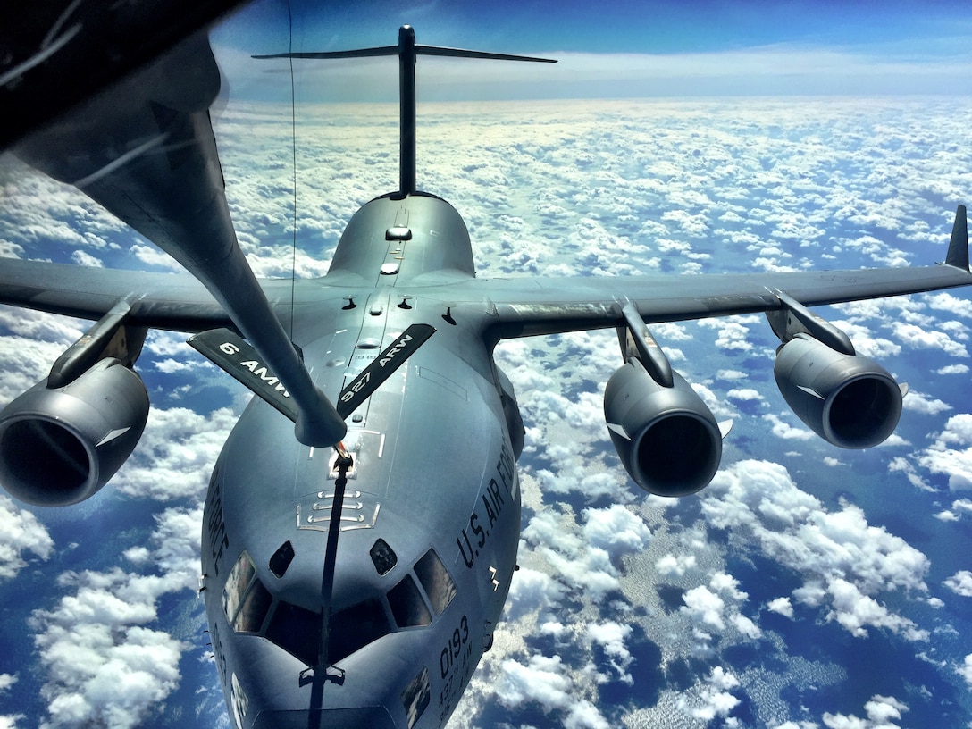 MacDill KC-135 Stratotanker training mission