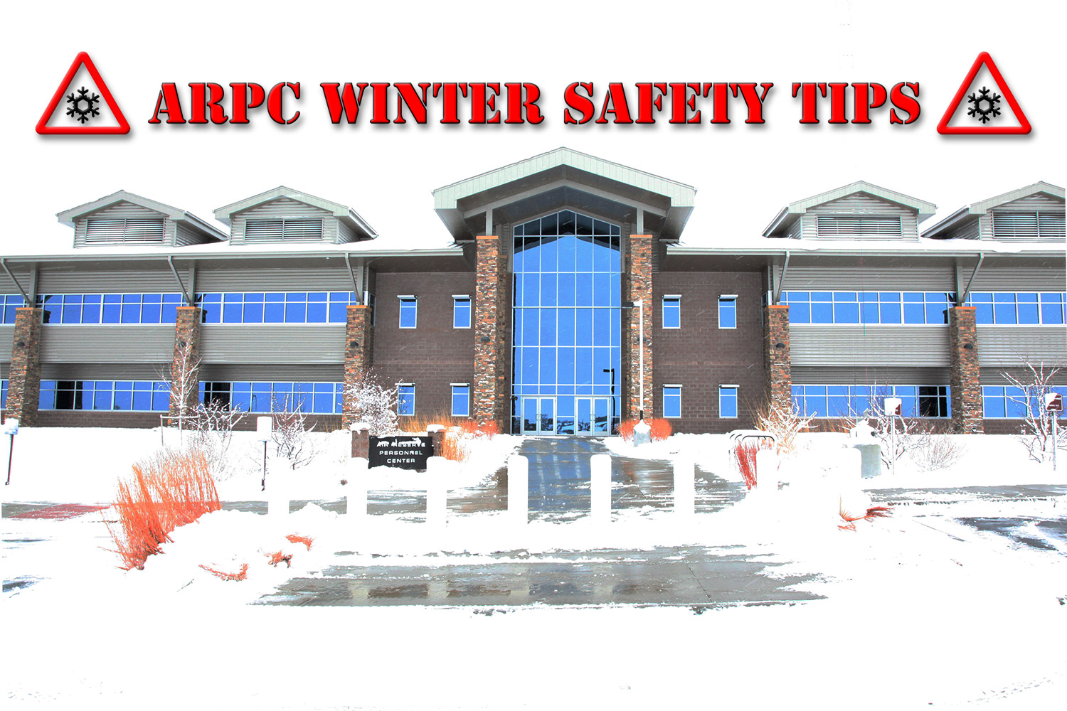 ARPC snow removal team clears paths, offers winter safety tips