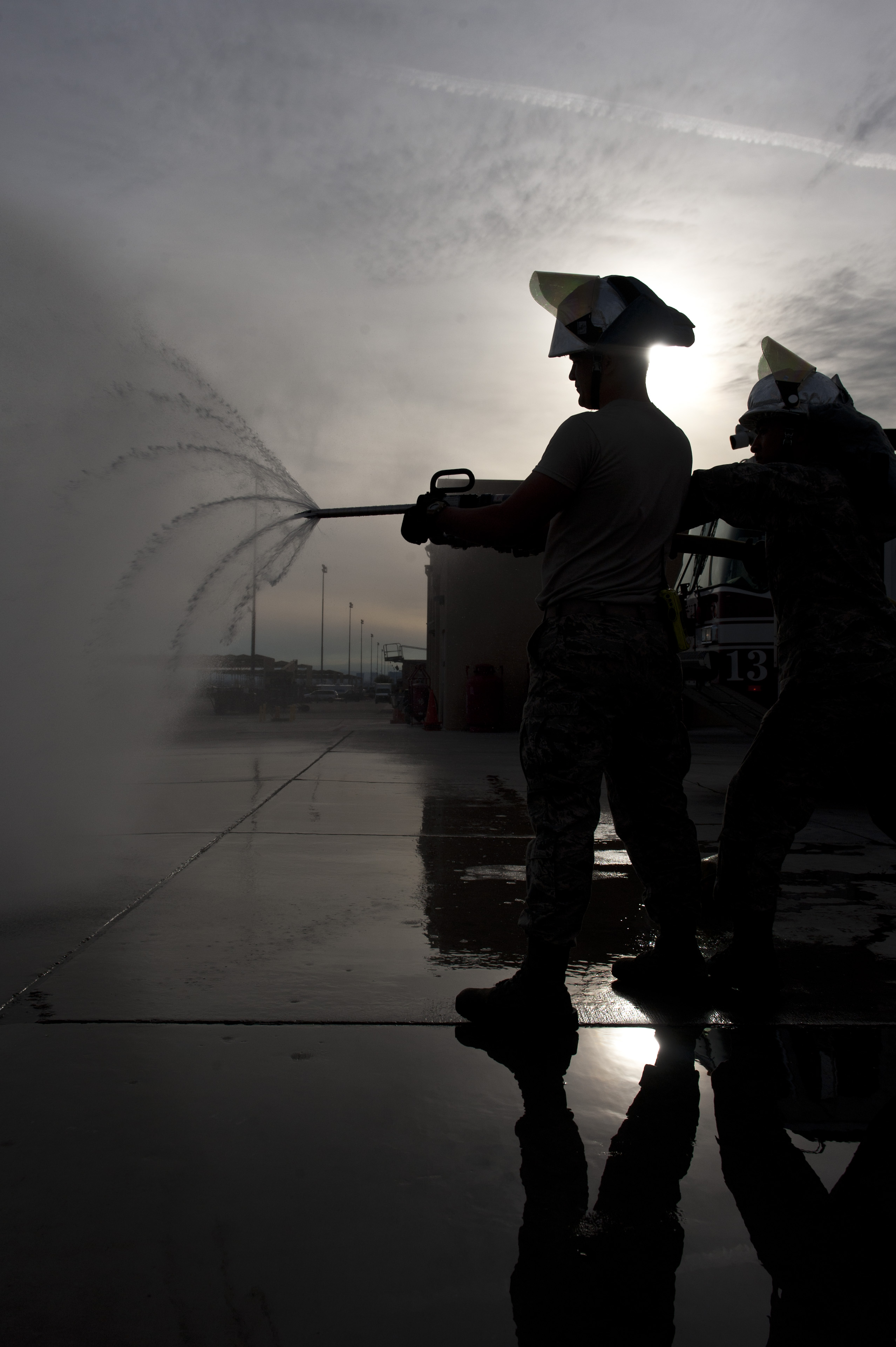Nellis fire fighters support Red Flag > Nellis Air Force Base > Features