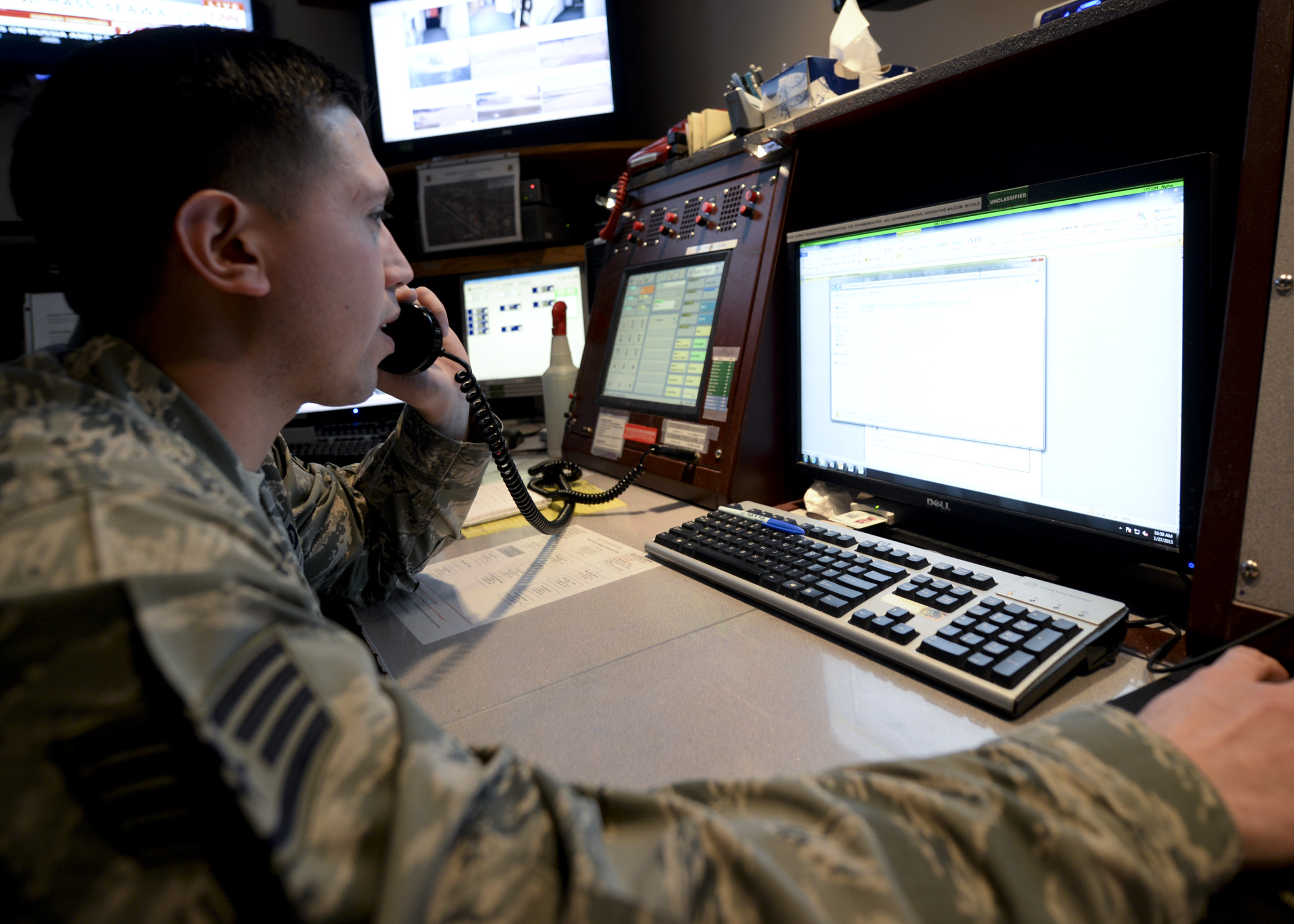 28th BW's nerve center takes command, maintains control