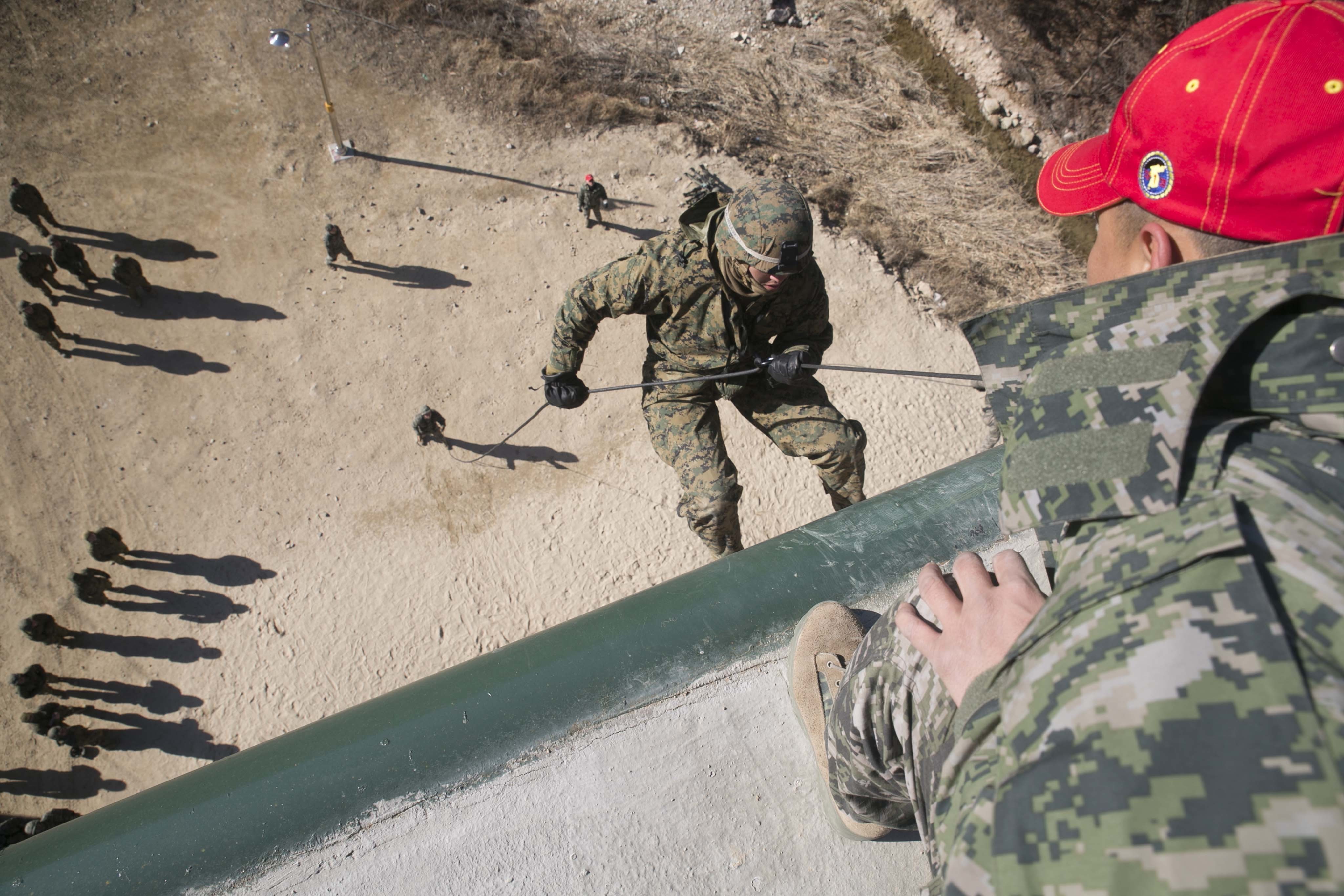 Rappel, Climb, Patrol, Repeat: ROK Marines, 3/3 Train Mountain Warfare