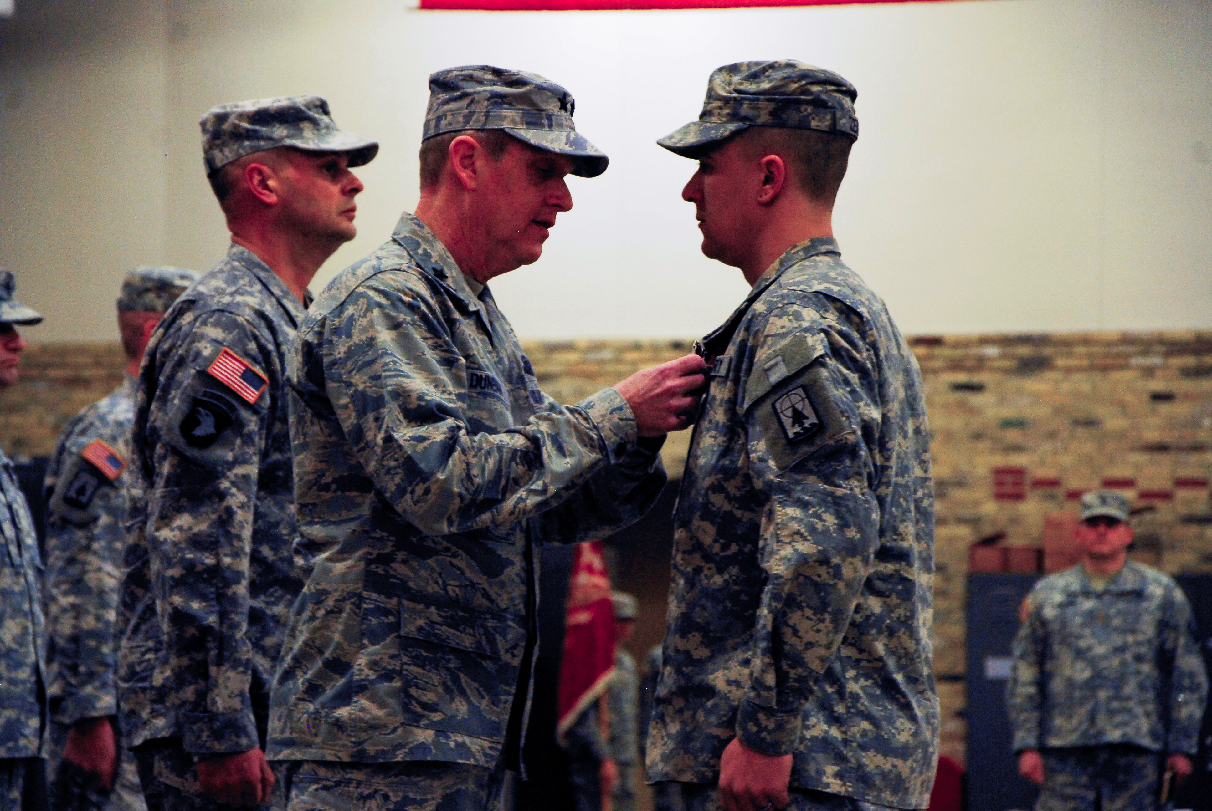 Wisconsin Guard member receives long-awaited Purple Heart > National ...
