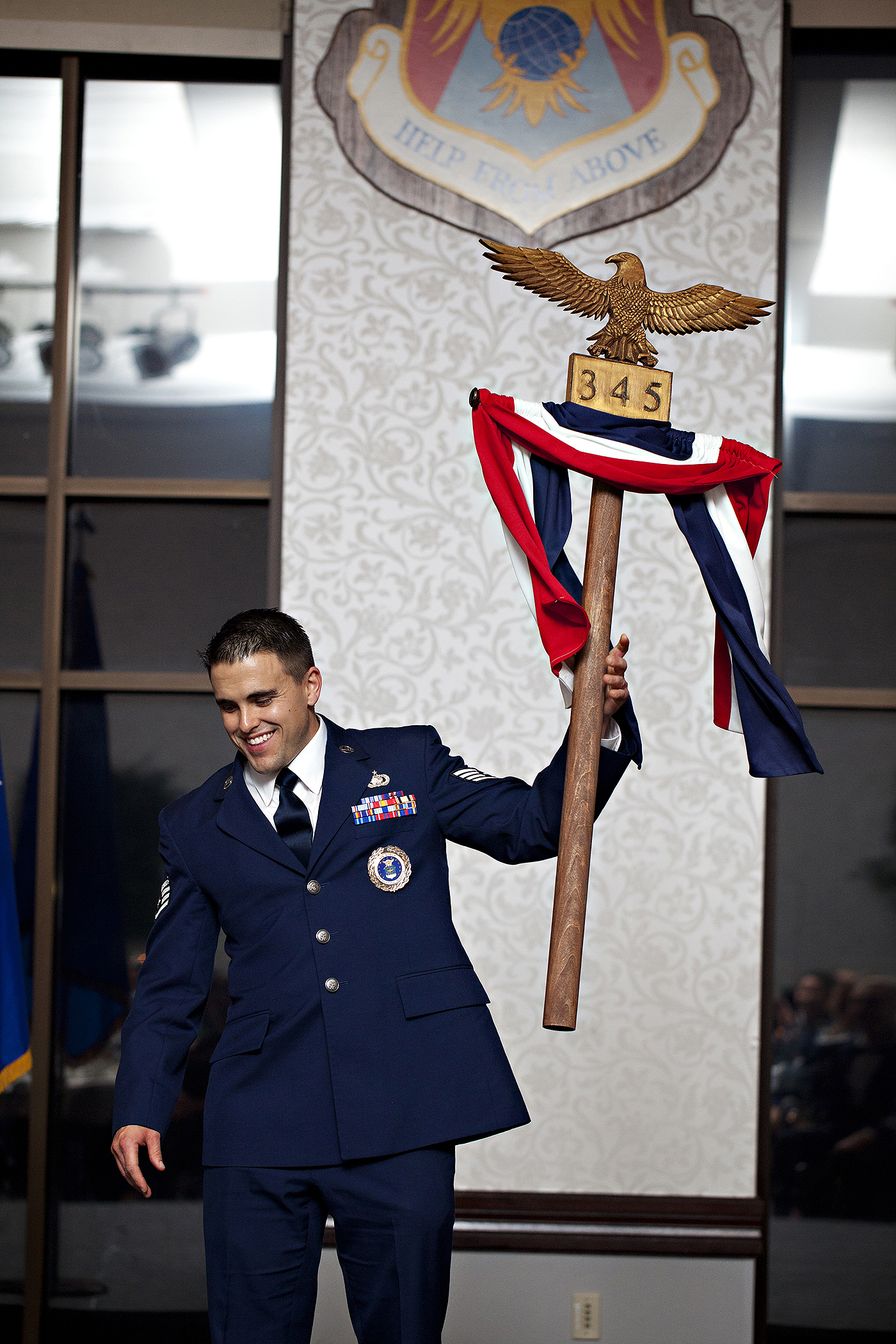 'Screaming Eagles' introduce new squadron symbol > Air Force Accessions ...