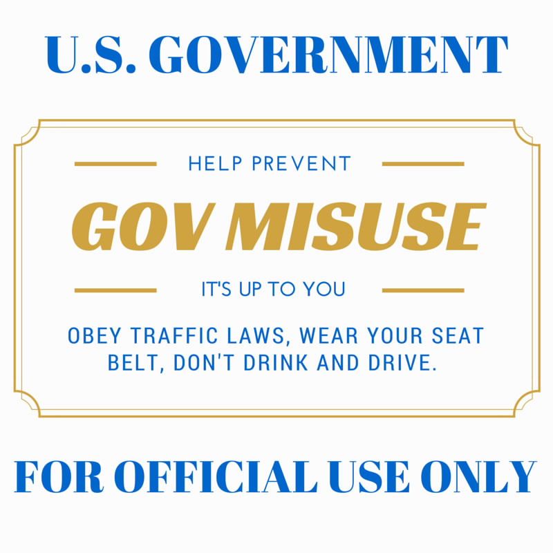 Know the rules; preventing misuse of GOVs > Fairchild Air Force Base ...