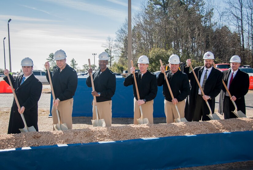 Groundbreaking ceremony held at NPTU > Joint Base Charleston > News