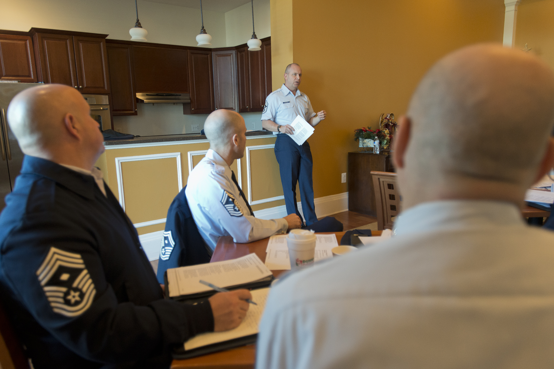 ANG Command Chief leads professional development day > Air National ...