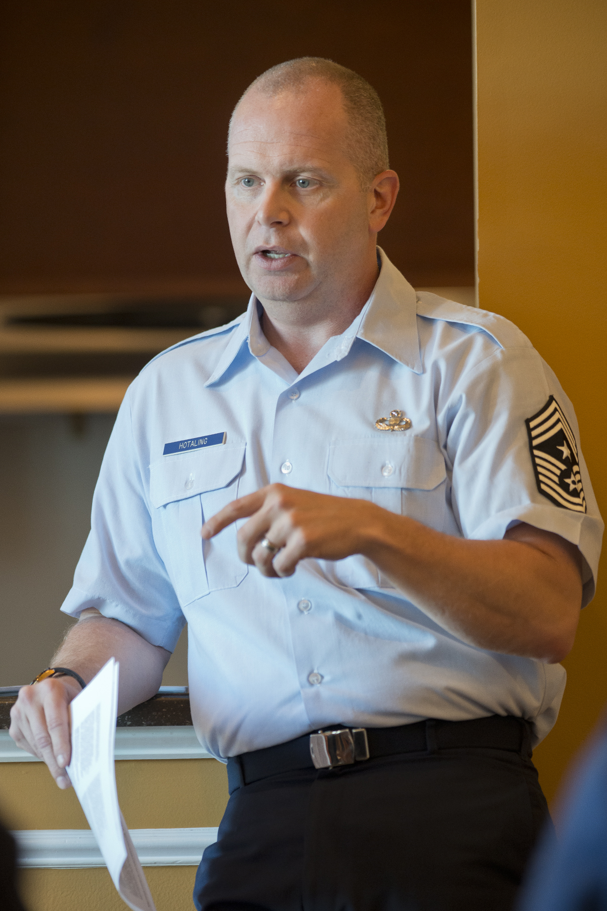ANG Command Chief leads professional development day > Air National ...