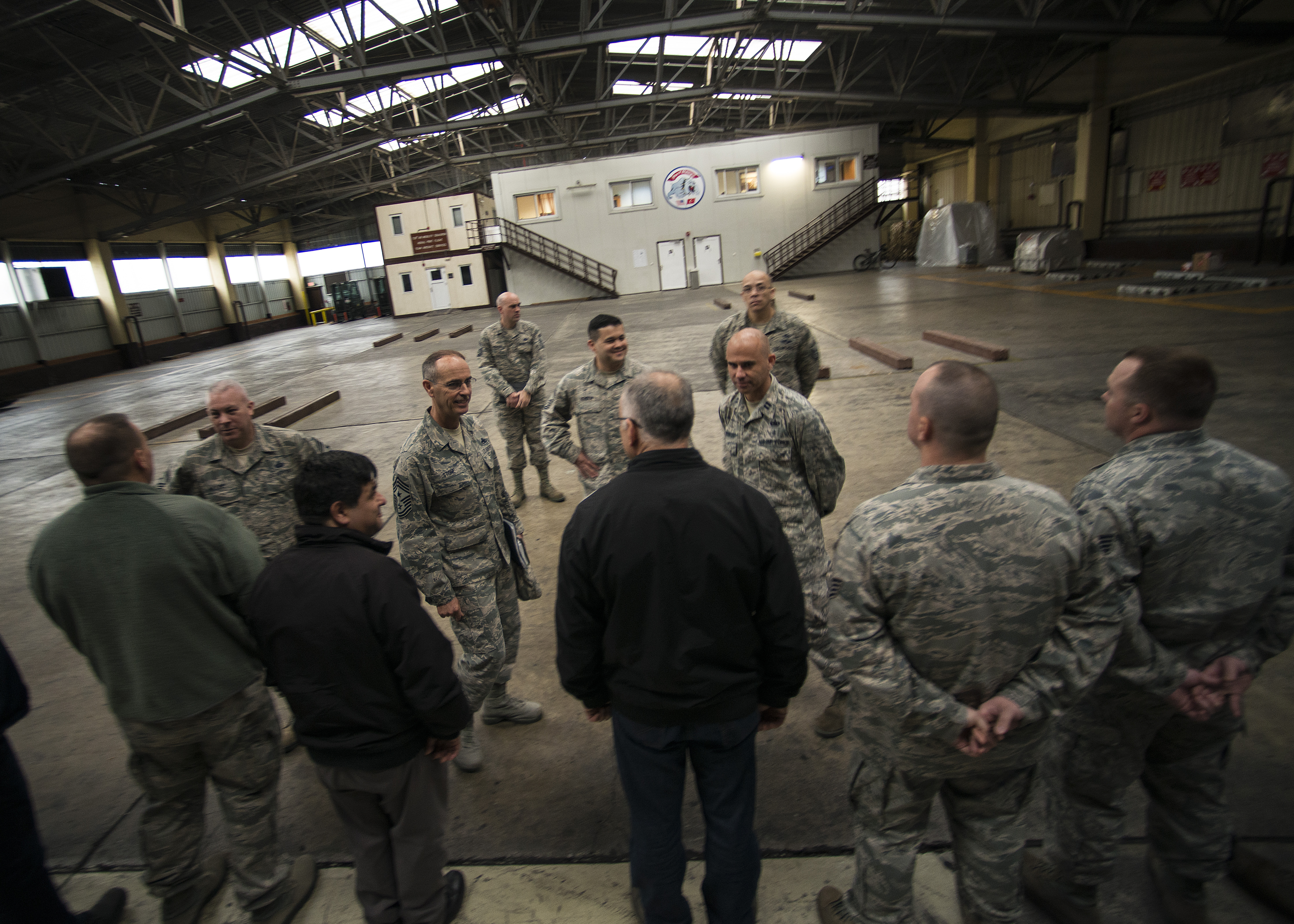 AF Expeditionary Center command chief visits 728th AMS Airmen ...