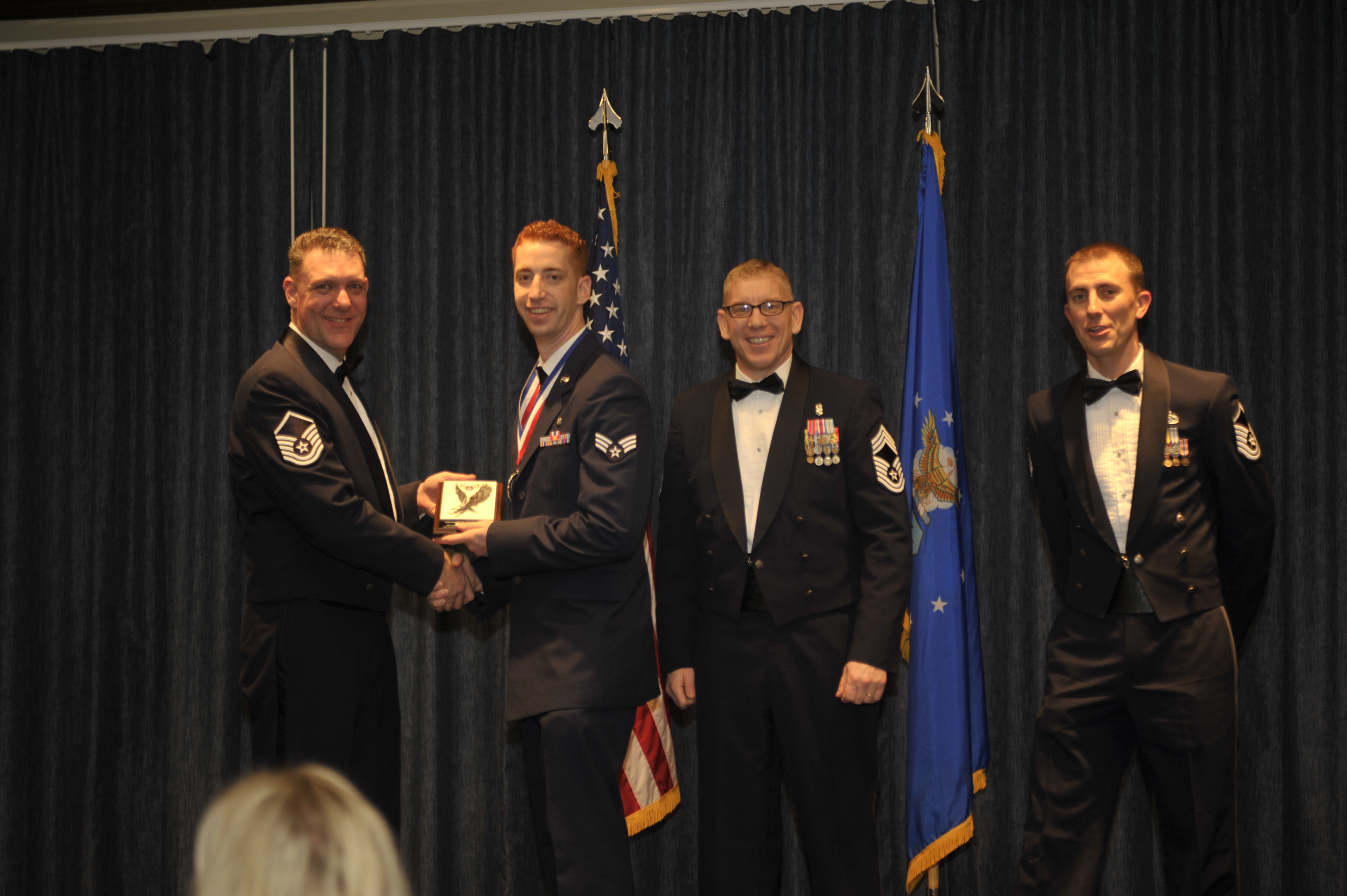 Distinguished graduates of ALS and NCOA