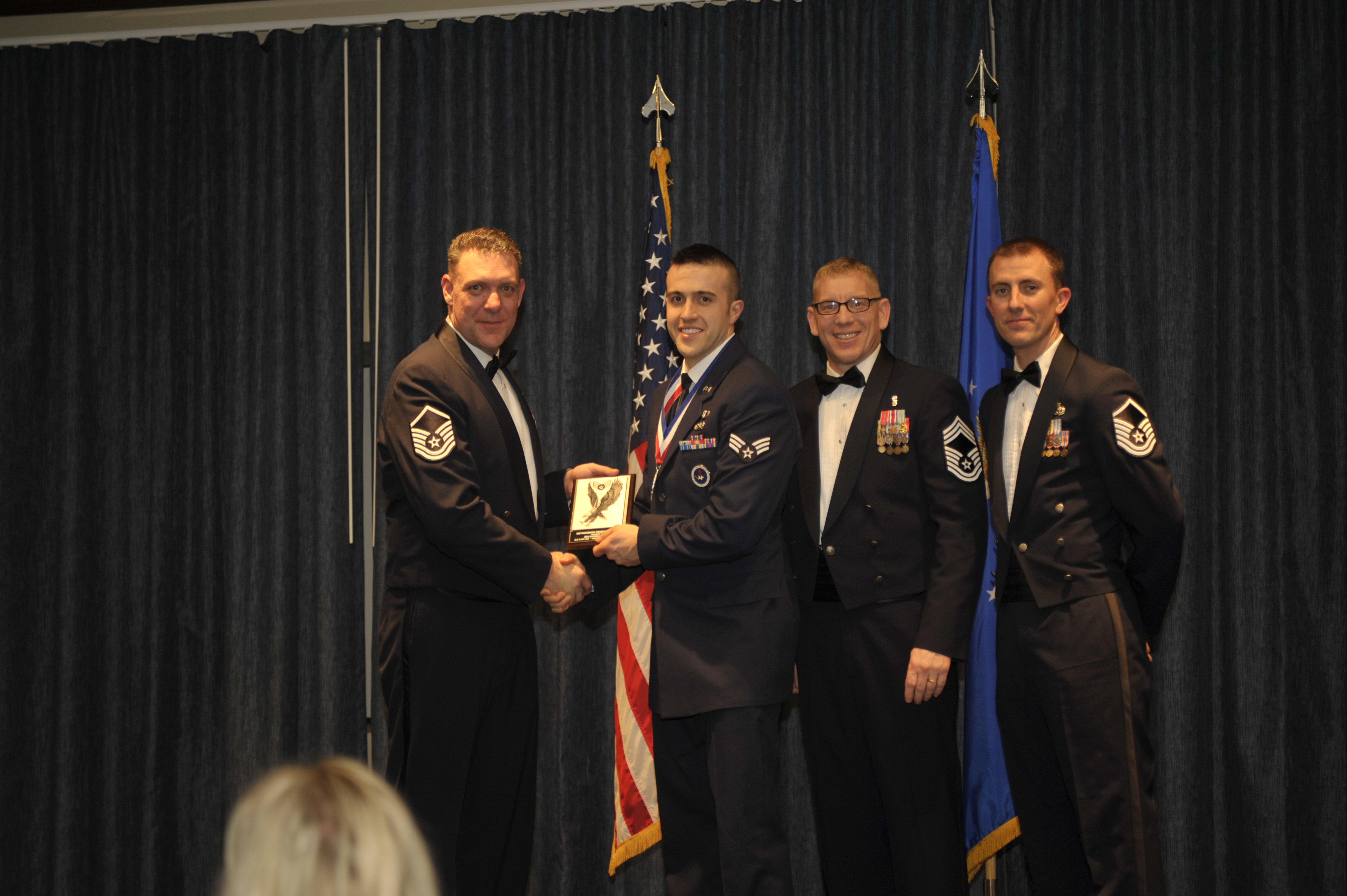 Distinguished graduates of ALS and NCOA