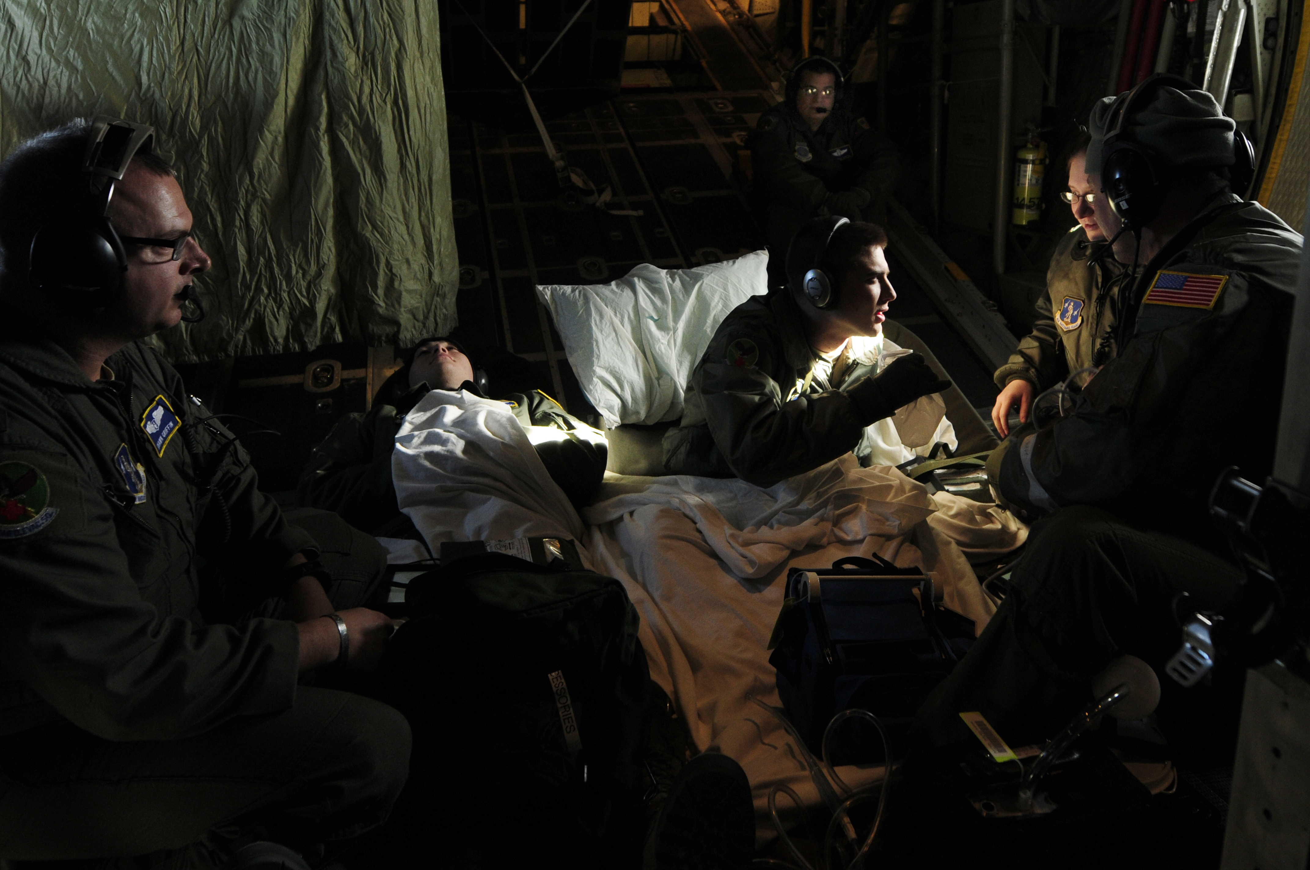 156th Aeromedical Evacuation Squadron train to provide care skyward ...