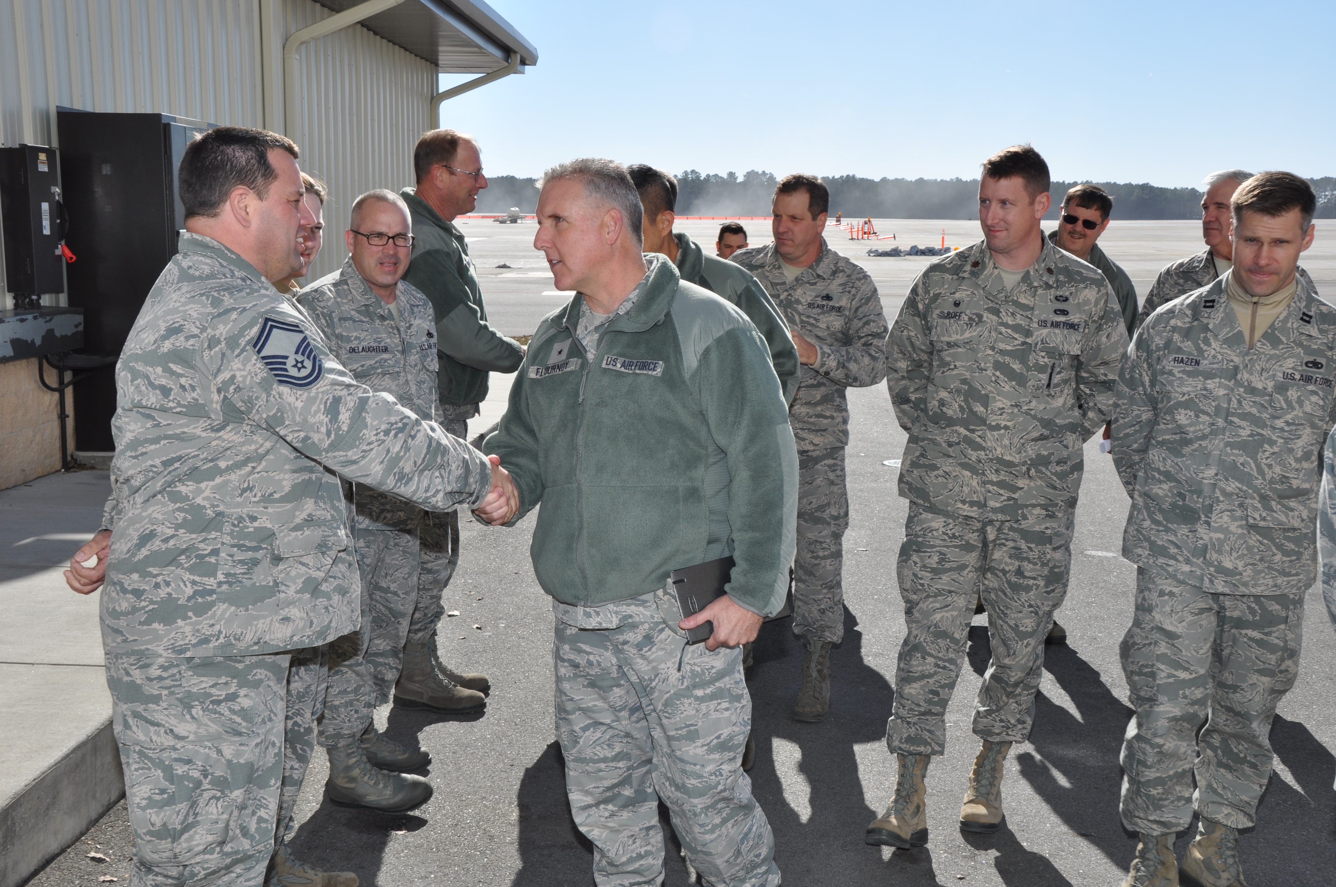 4th AF CC visit